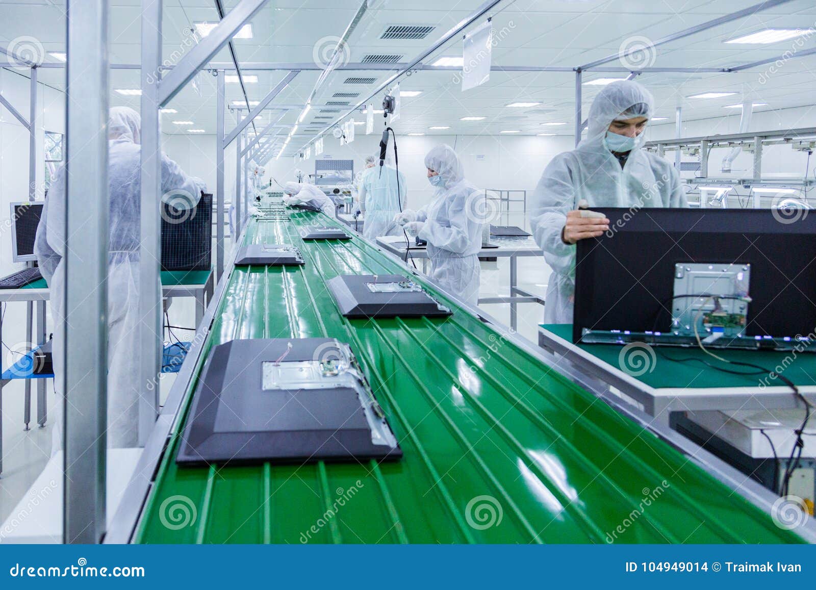 Production of Television Sets Editorial Stock Image - Image of ...