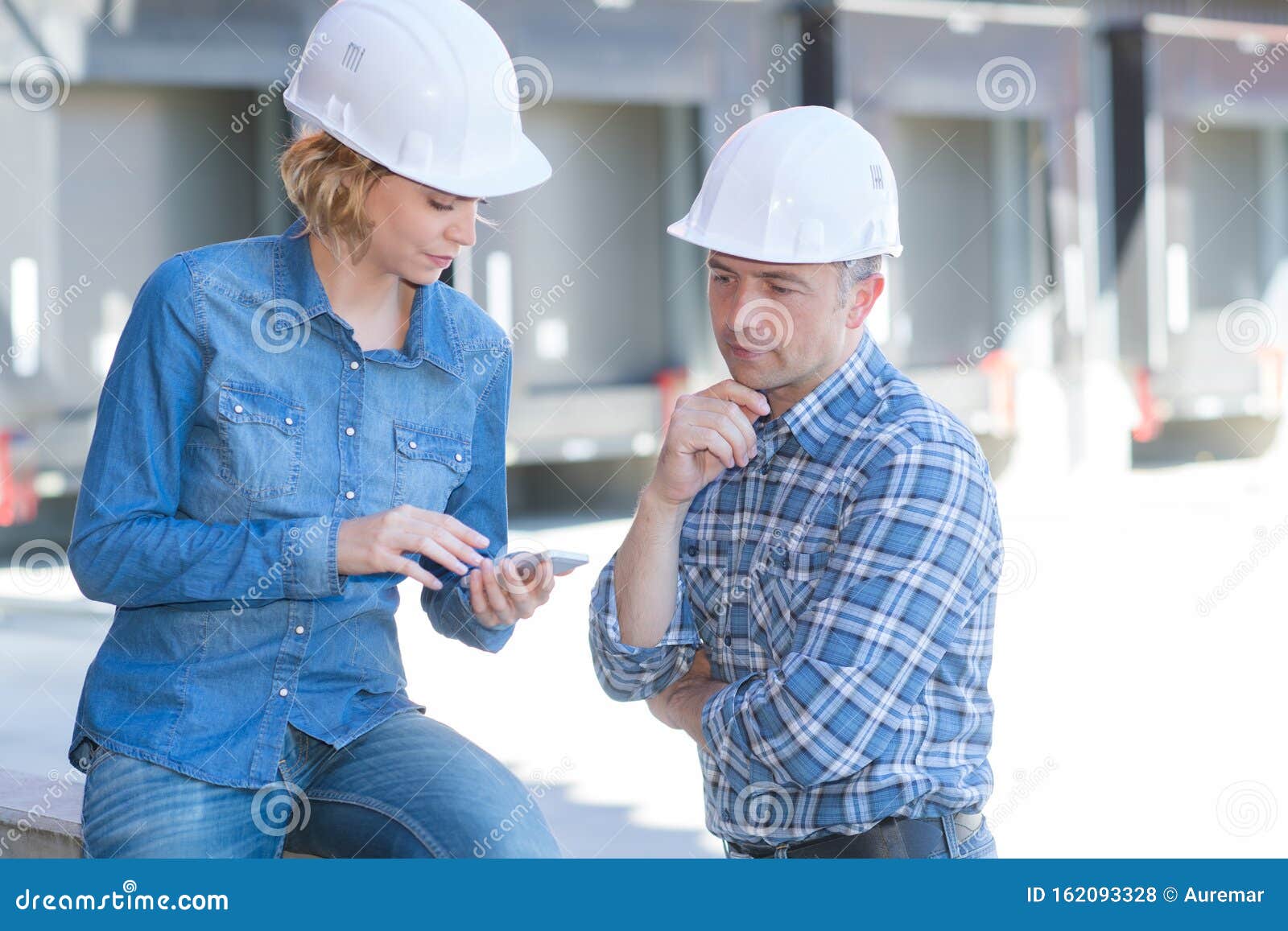 Factory Workers Working Outdoors Stock Photo - Image of fuel, company ...
