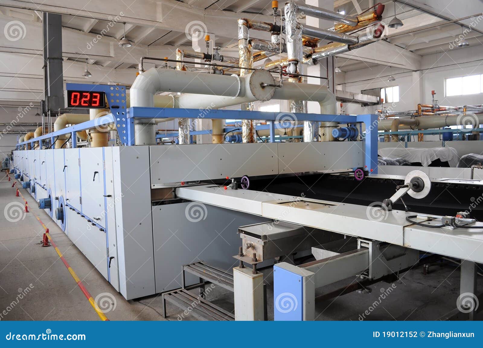 Factory workshop panorama stock photo. Image of floor - 19012152