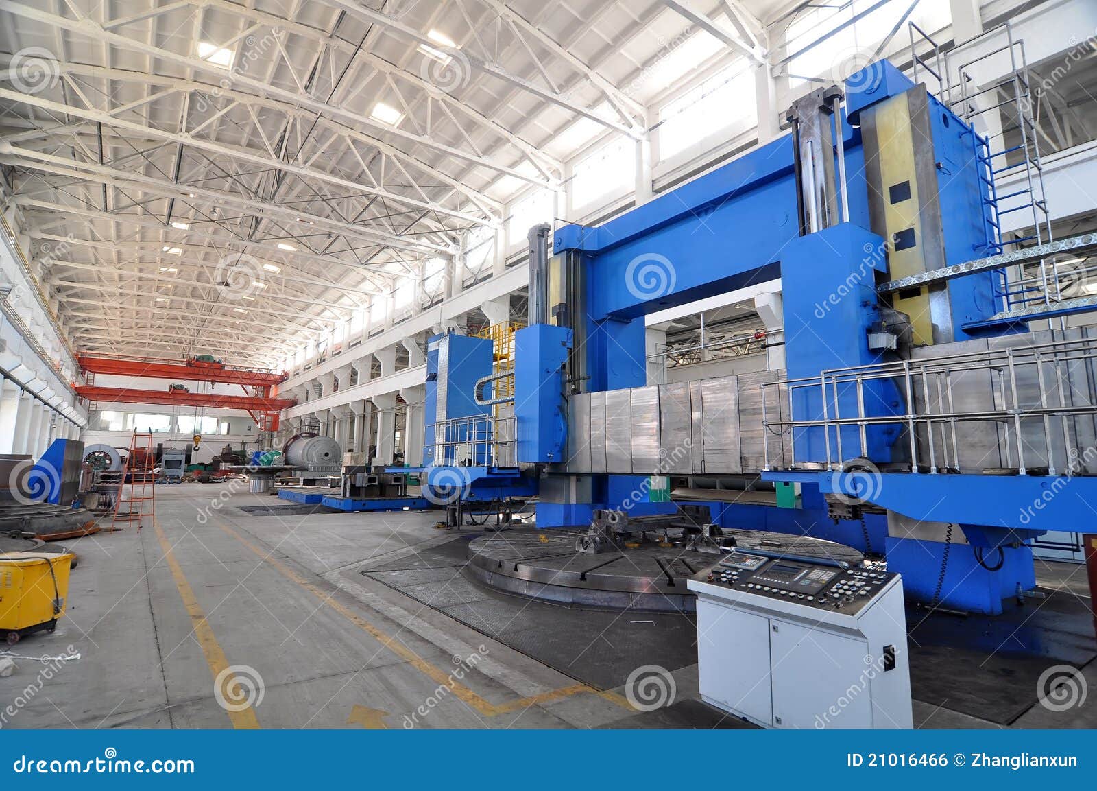 Factory workshop panorama stock photo. Image of brick - 21016466