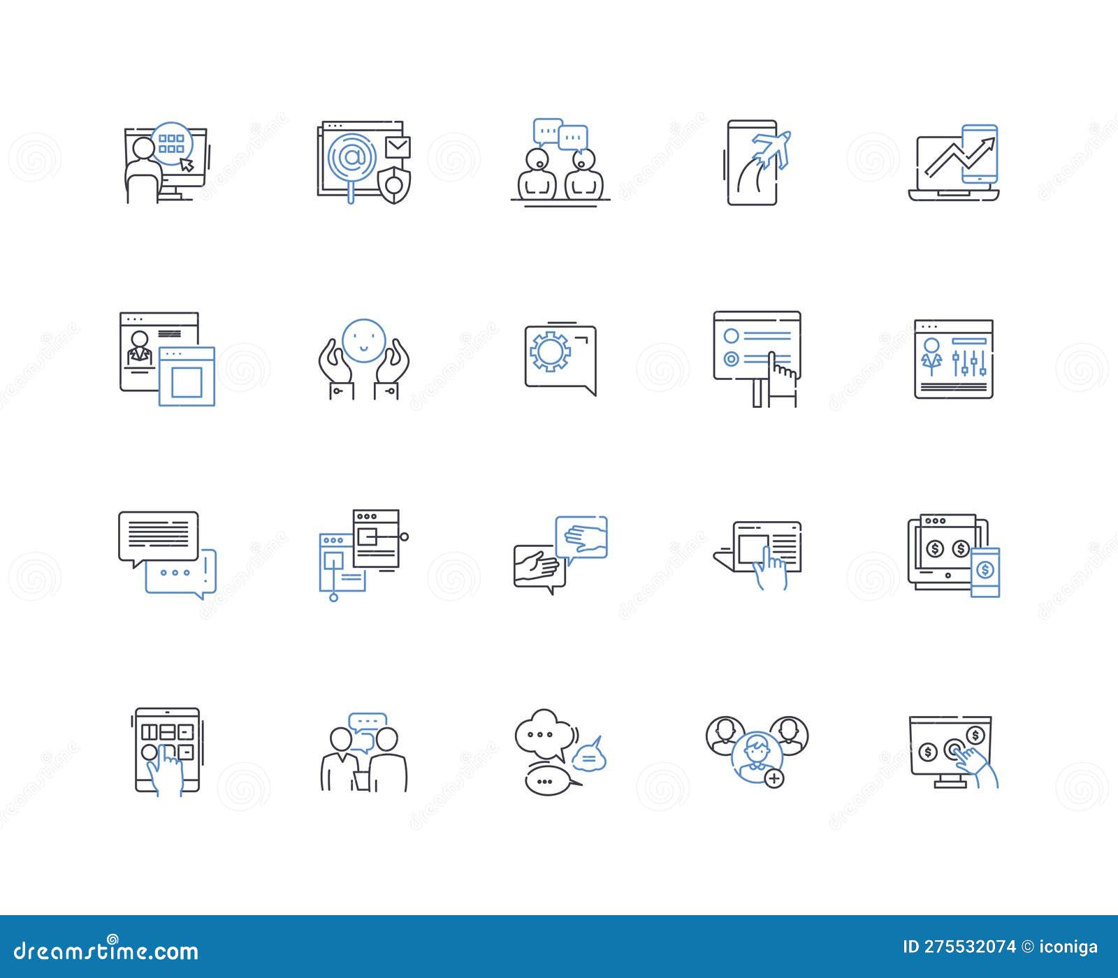Facts Line Icons Collection. Veracity, Accuracy, Certainty, Reality ...