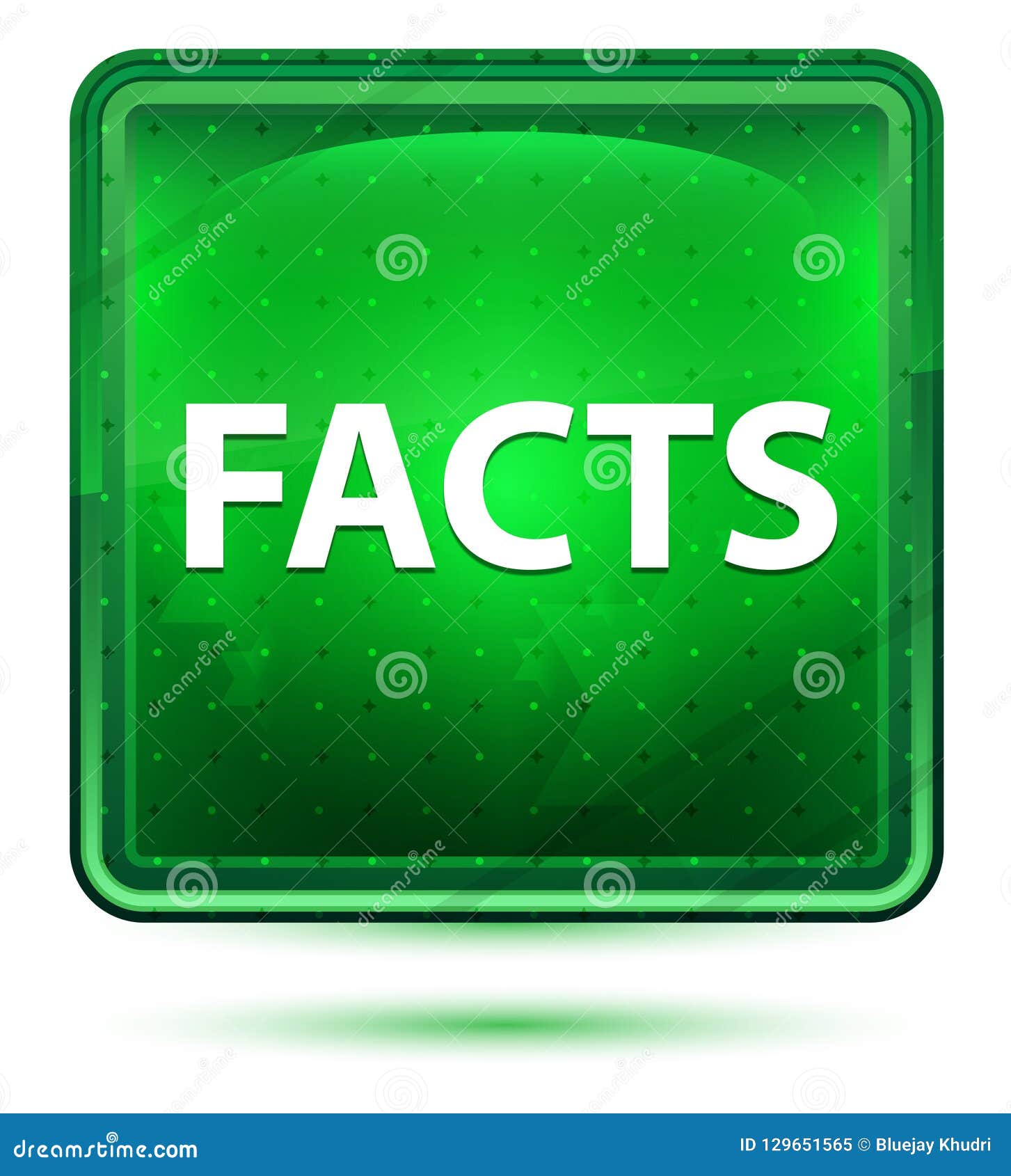Facts Green Blue Tick Mark Horizontal Royalty-Free Stock Image ...