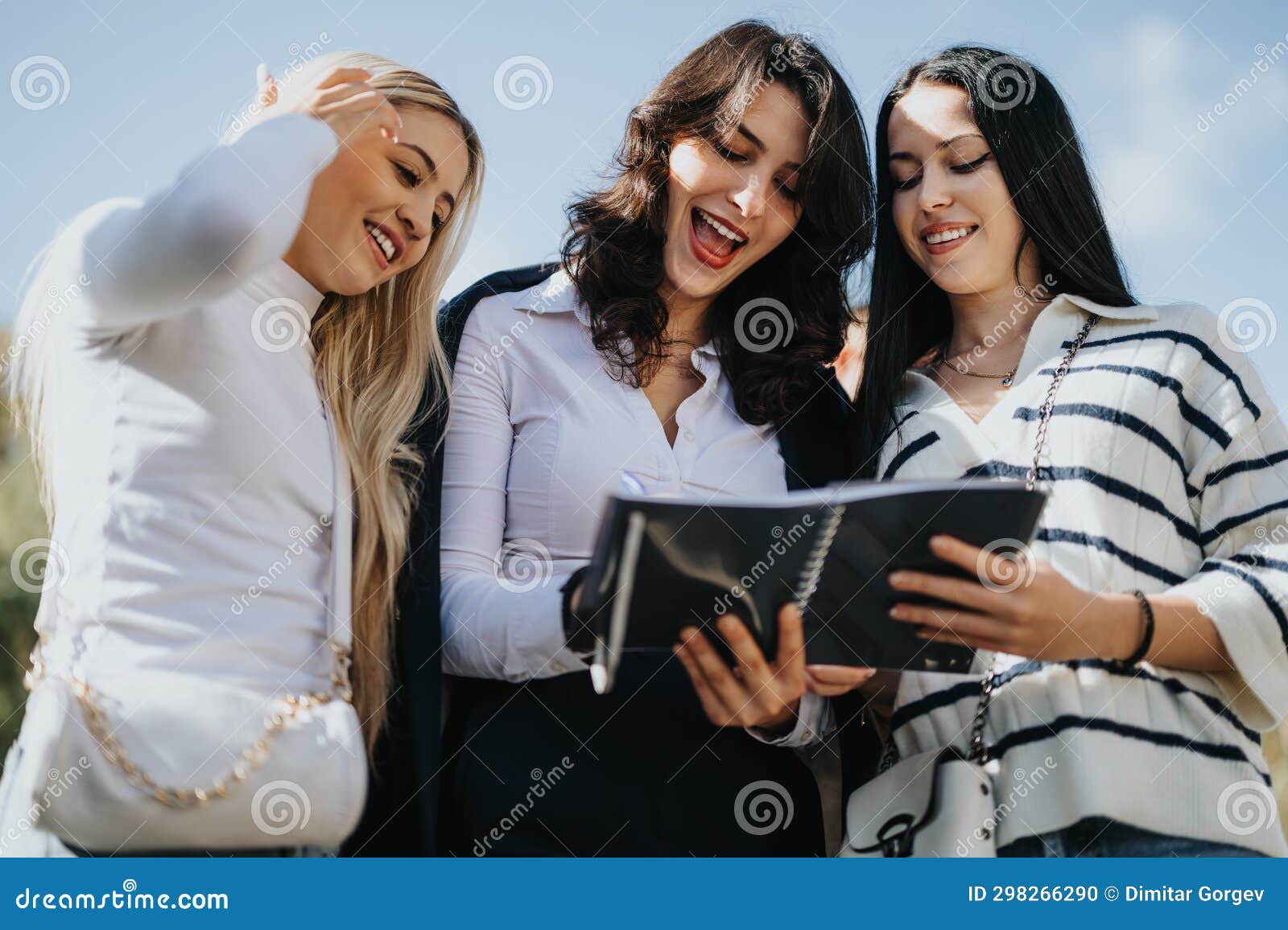 Faculty Colleagues Exchange Information As Learners Work on University ...