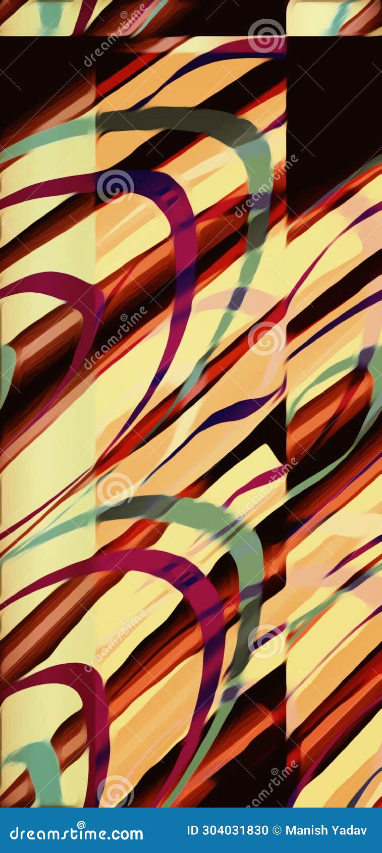 Fade Color Combination Pattern Art Picture Stock Illustration ...