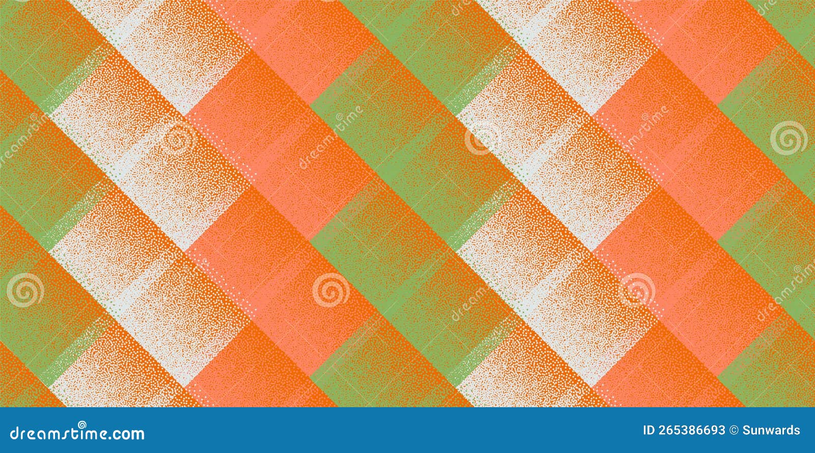 Fade Dotwork Rhombus Shapes Vector Geometric Seamless Pattern Stock ...