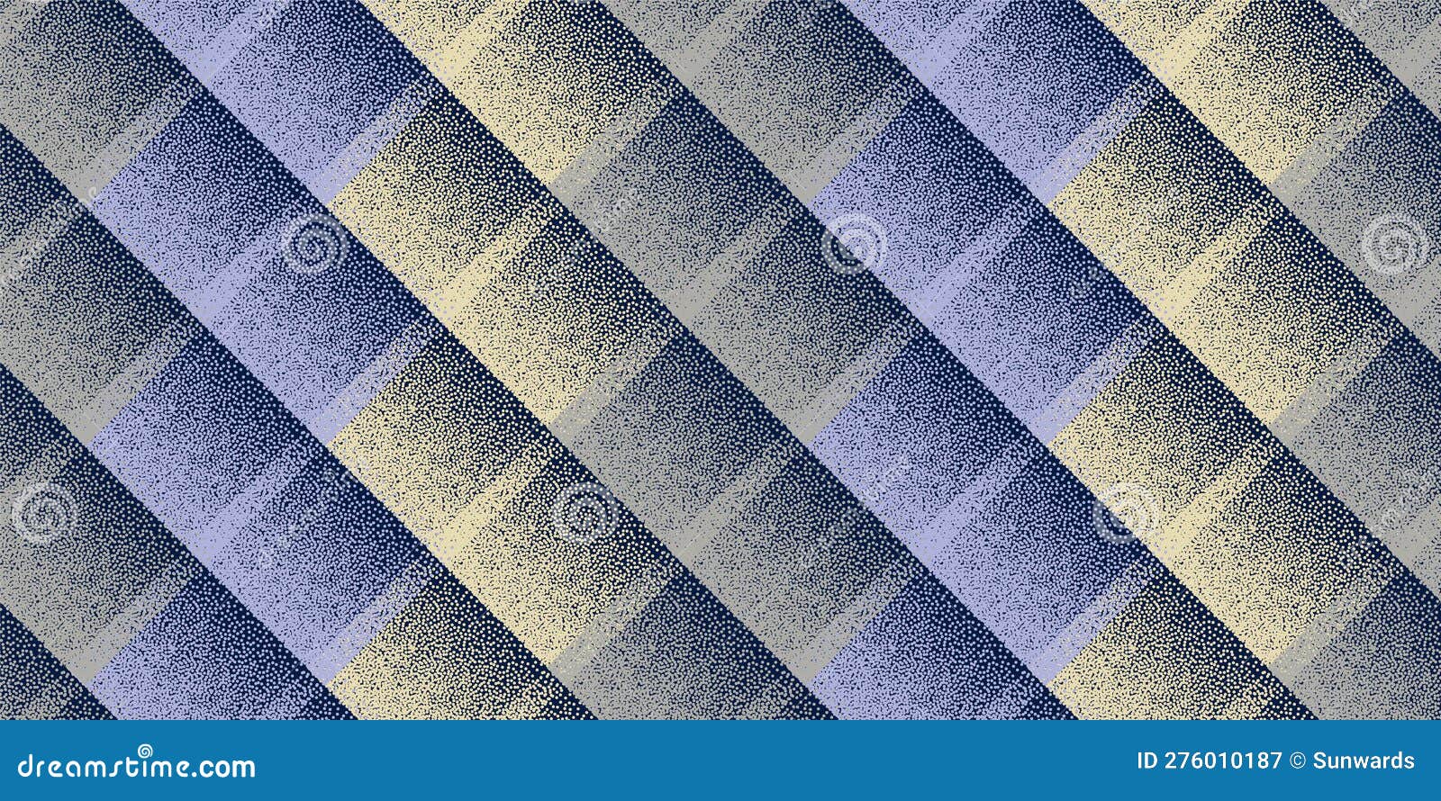 Fade Dotwork Rhombus Shapes Vector Geometric Seamless Pattern. Stock ...