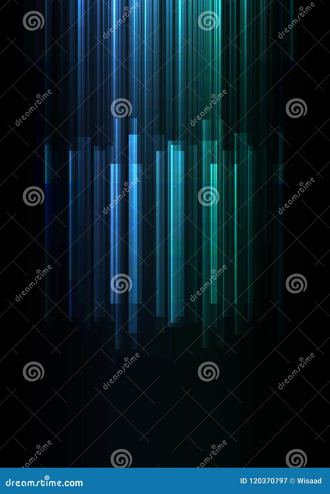 Fade Speed Bar Overlap in Dark Background Stock Vector - Illustration ...