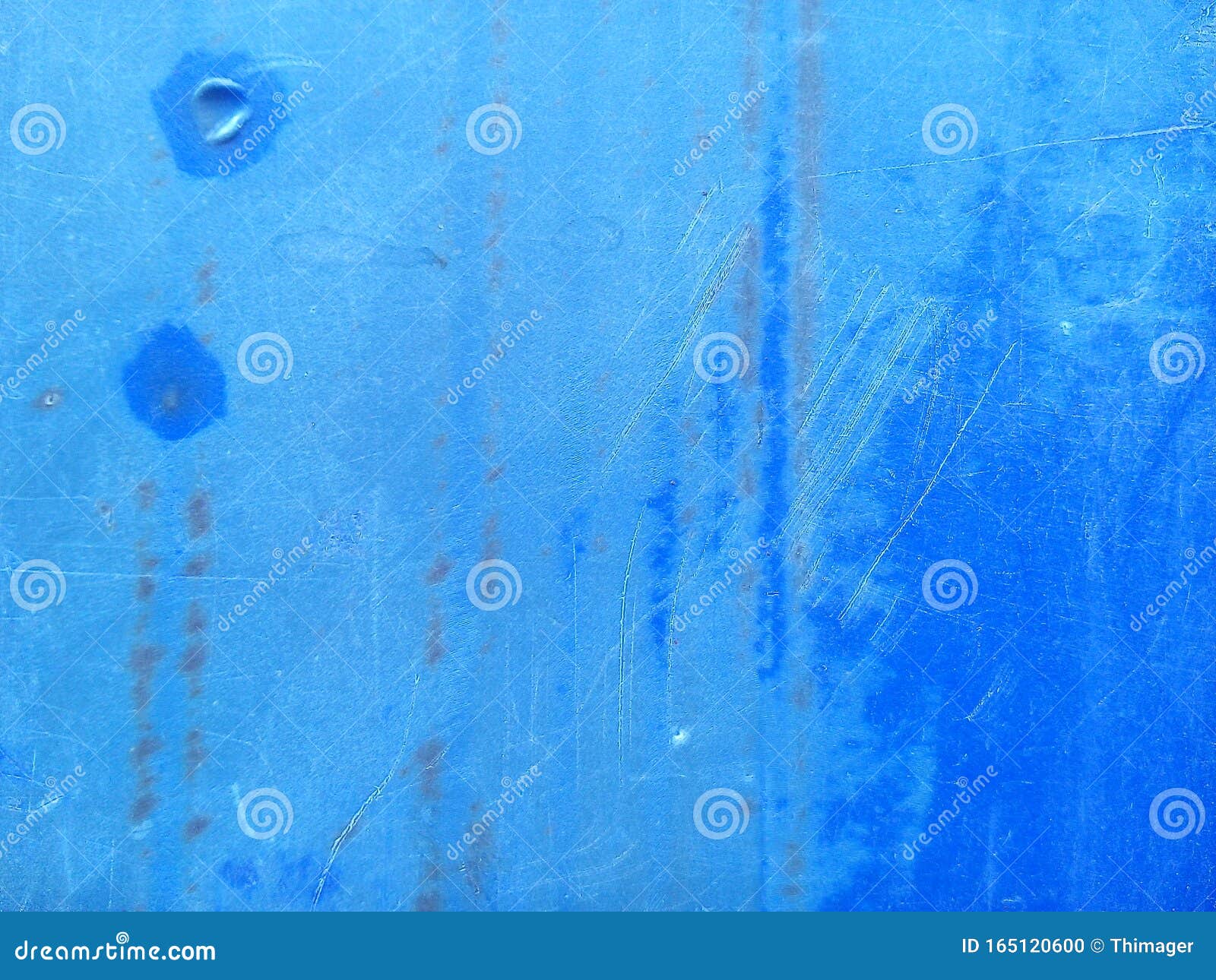 Faded blue plastic. stock photo. Image of detail, decor - 165120600