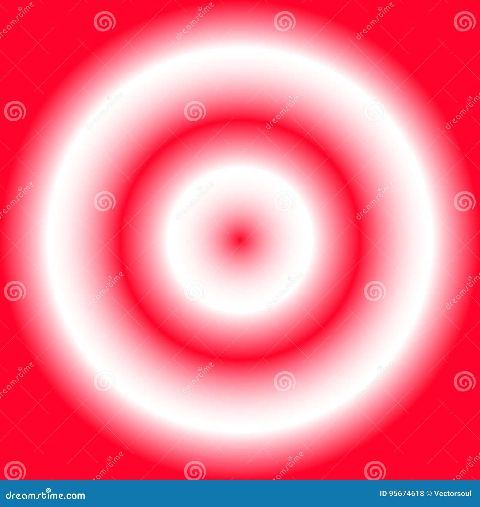 Faded Concentric Circles Radial Gradient Backdrop. Radial Circle Stock ...