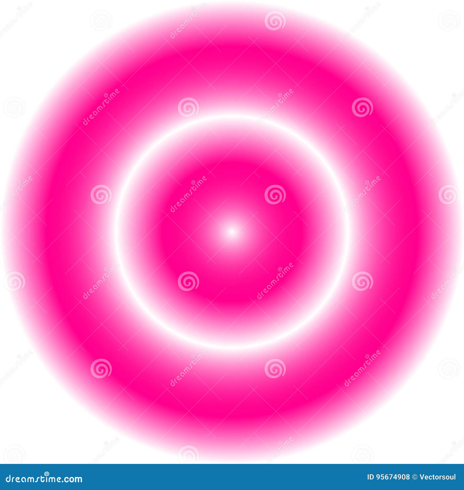 Faded Concentric Circles Radial Gradient Backdrop. Radial Circle Stock ...