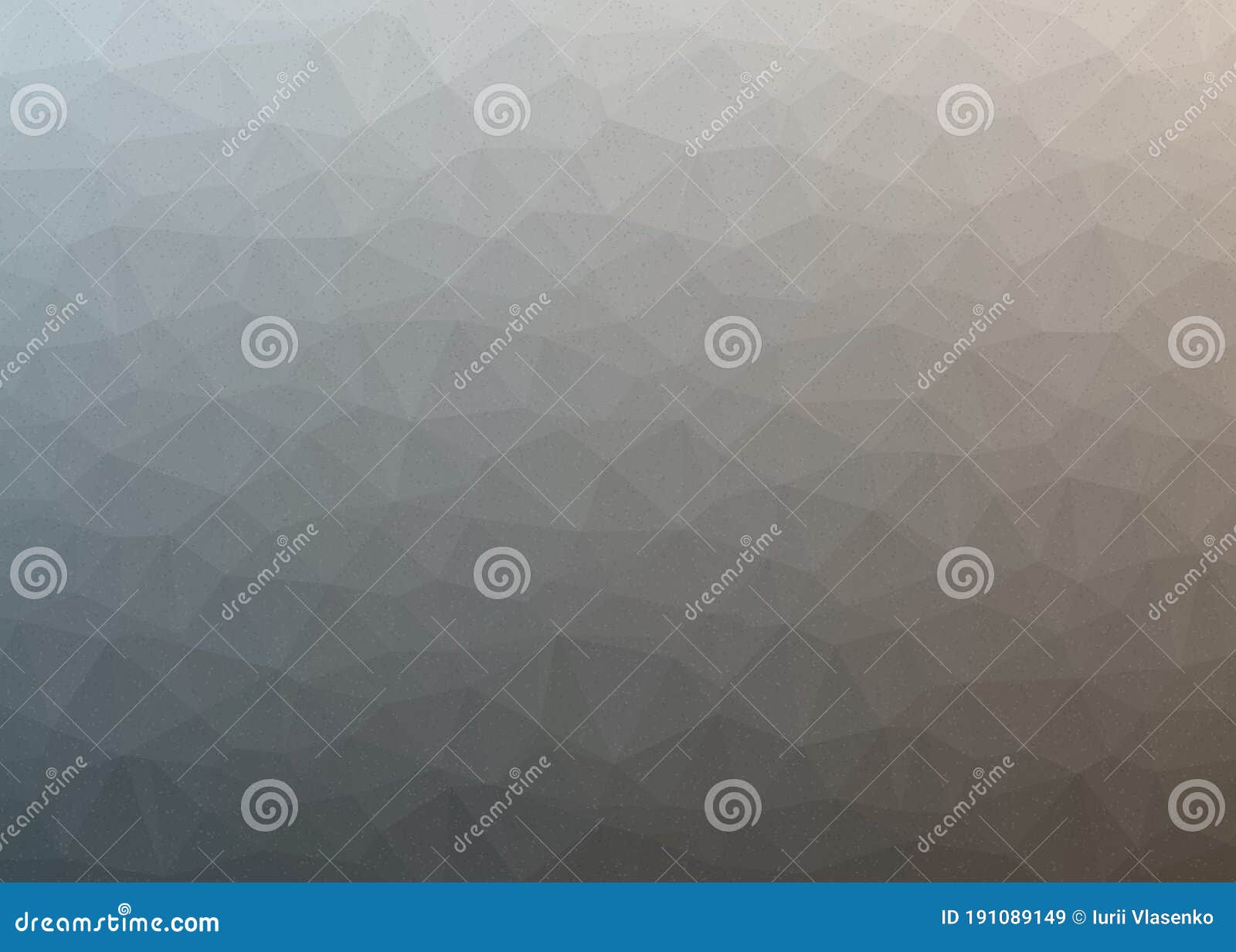 Faded Denim Color Abstract Color Low-Polygones Generative Art ...