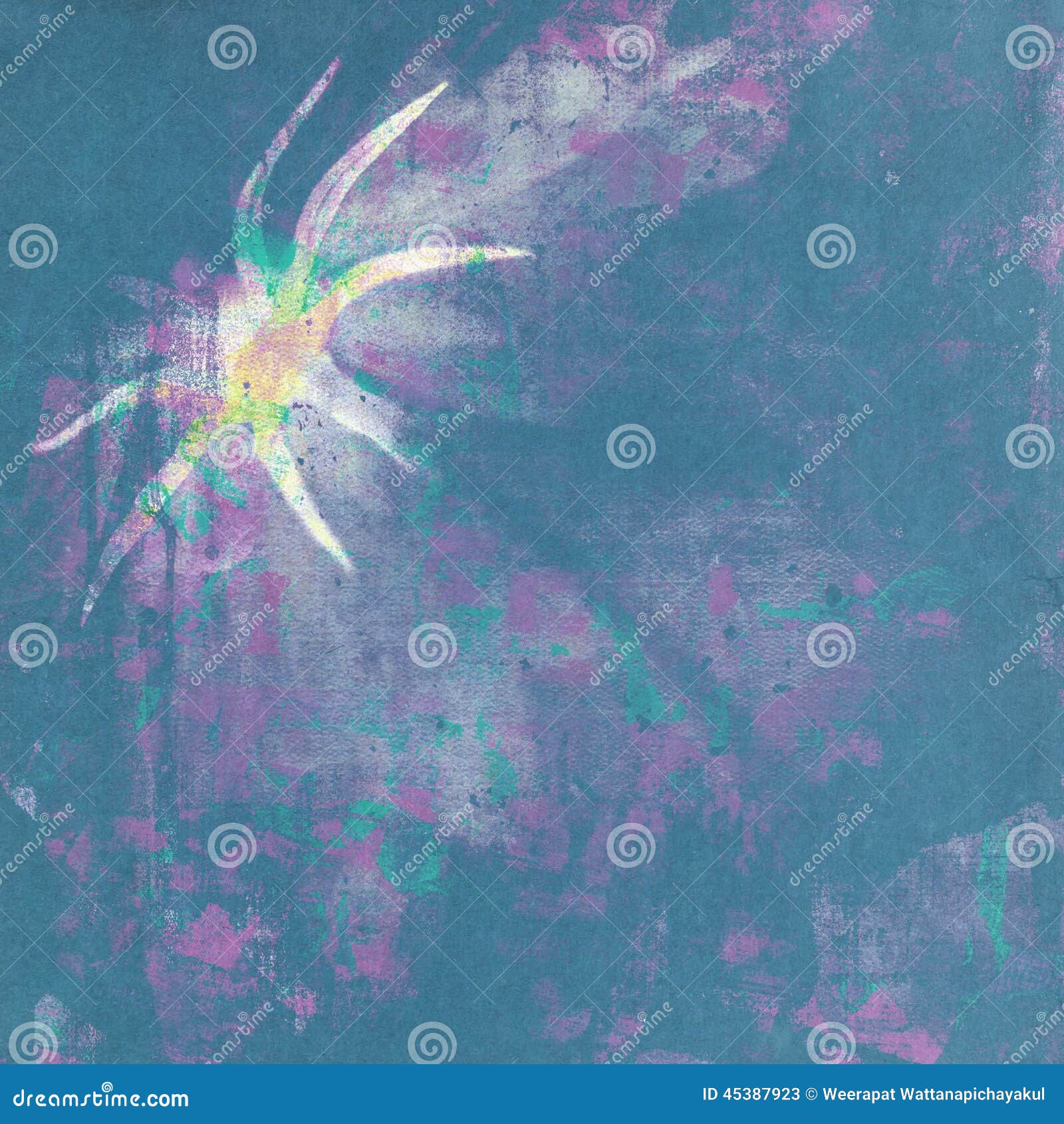 Faded flower stock illustration. Illustration of abstract - 45387923