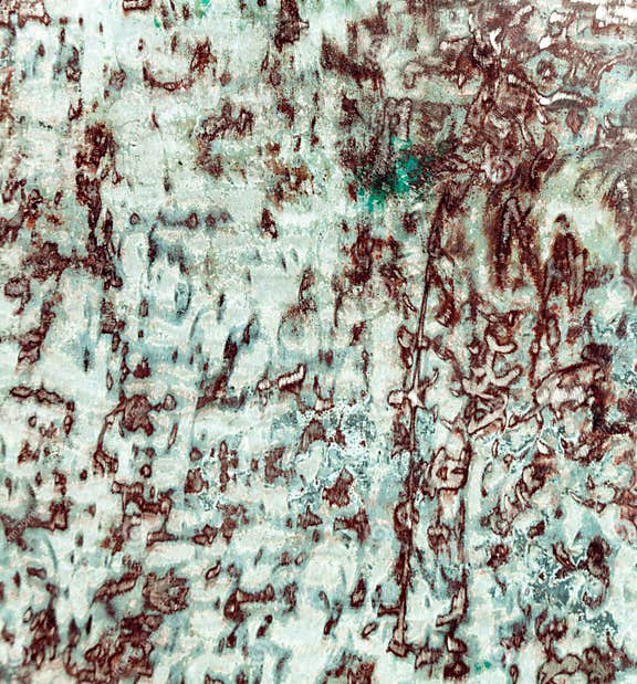 Faded Grey Metal Texture. Rusty Metal Wall. Stock Photo - Image of ...