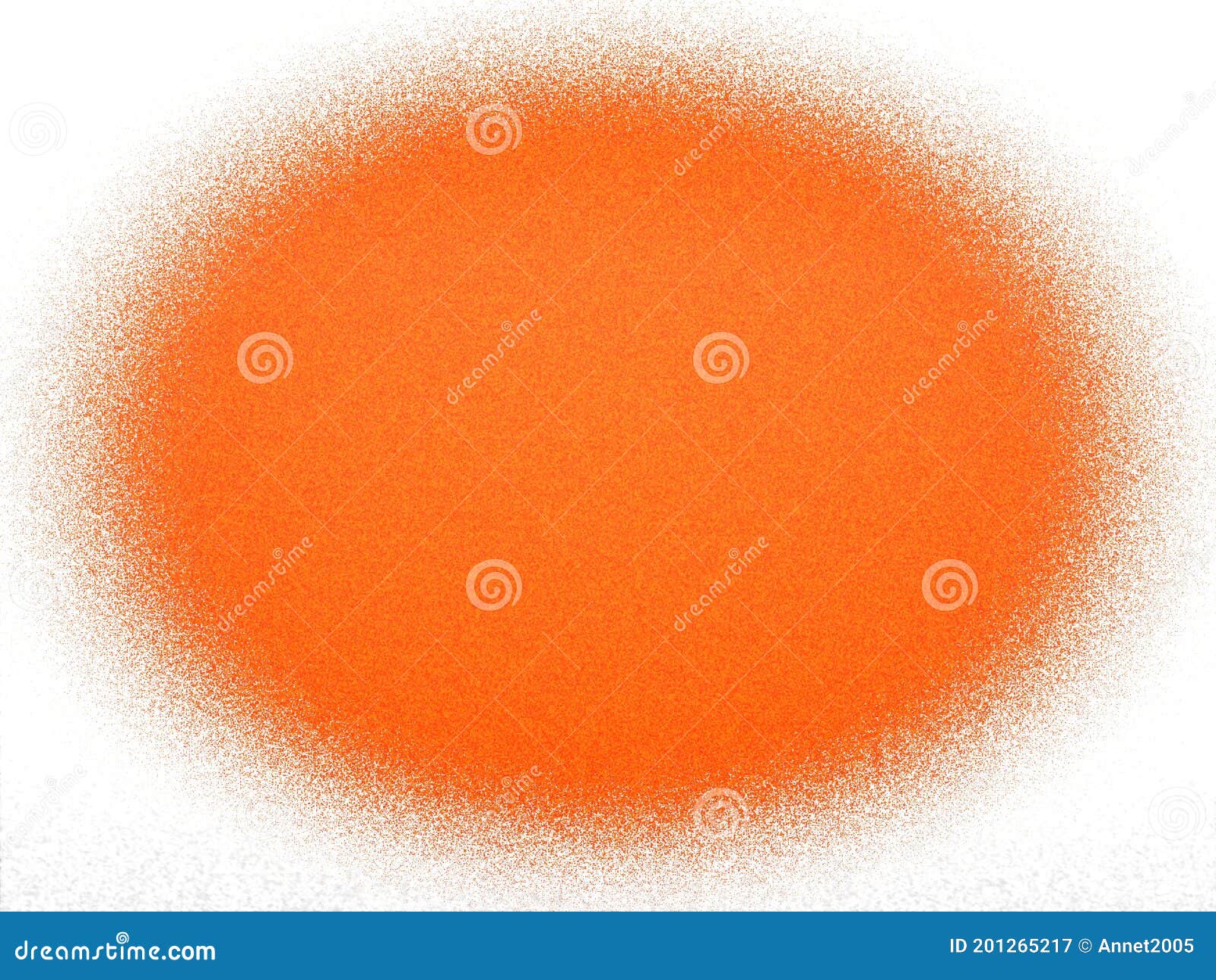 Abstract Orange Oval Background on White Stock Illustration ...