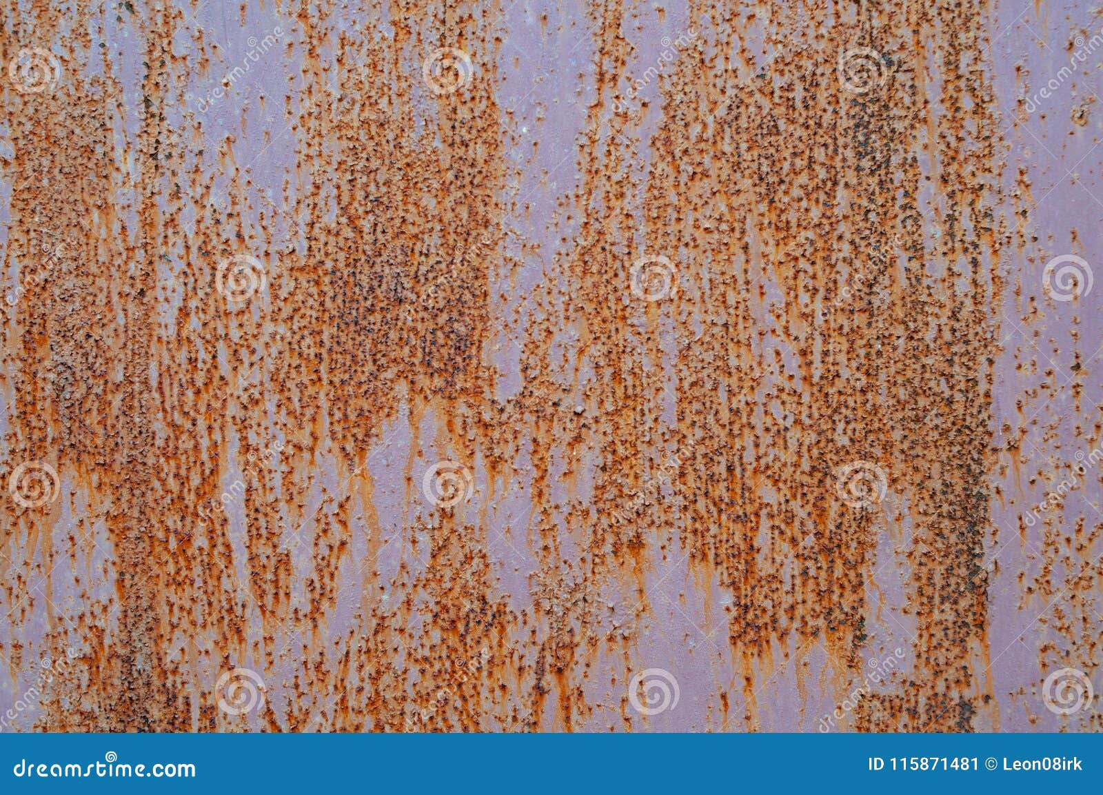 Faded Peeled Worn Rusty Metal Texture Stock Image - Image of metallic ...