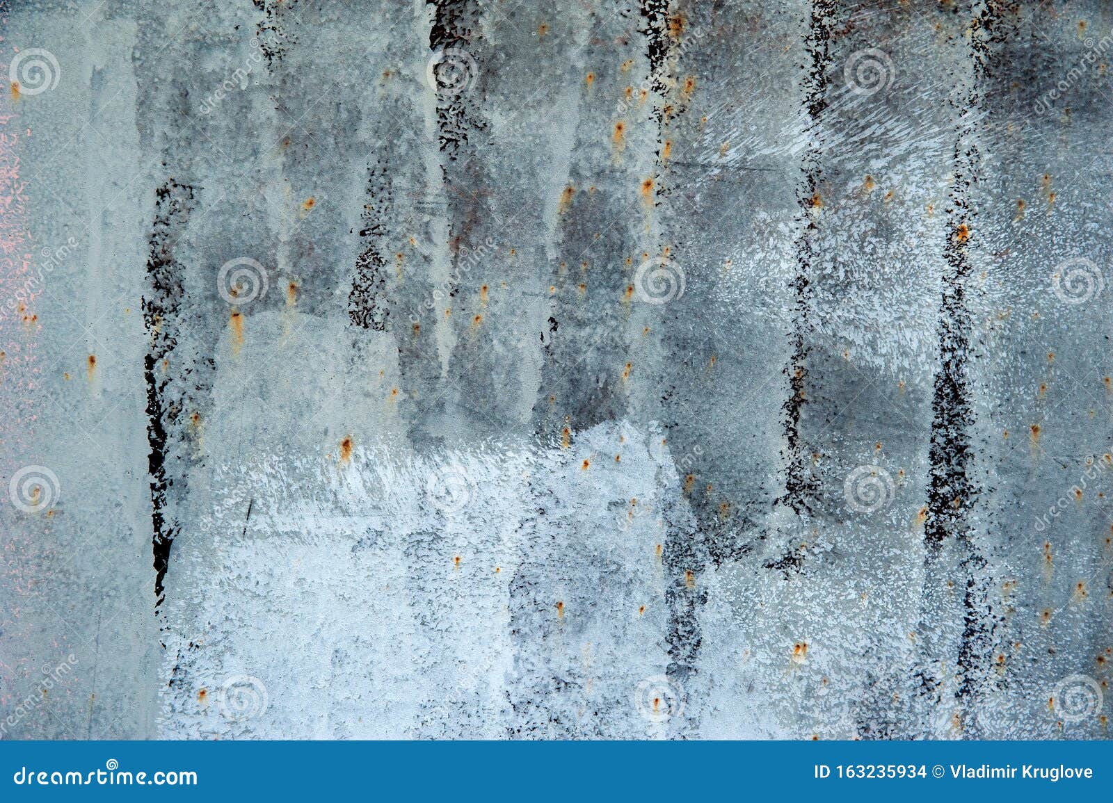 Faded from Time and Weather Painted White on a Black Primer Metal ...