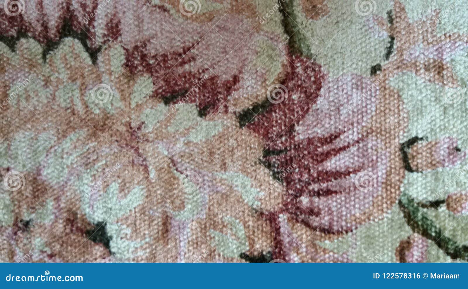 Floral Vintage Background. Faded Texture. Old Retro Style Backdrop ...