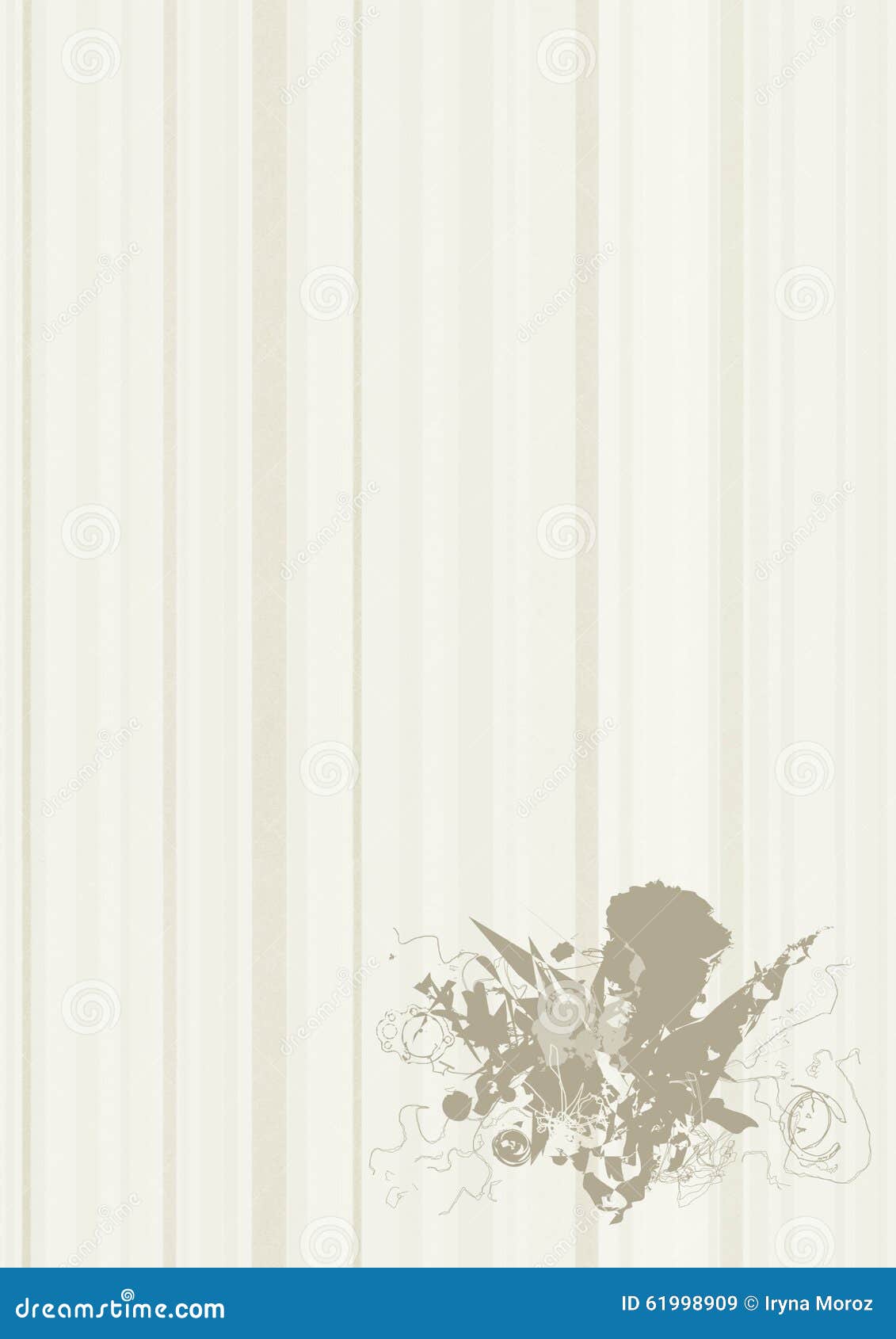Faded wallpaper stock illustration. Illustration of ornate - 61998909