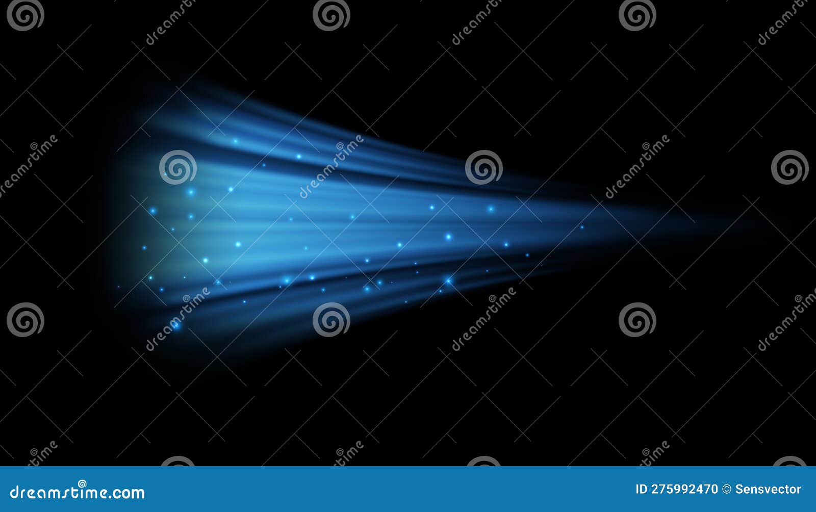 Fading Air Flow Effect, Gust of Wind Stock Illustration - Illustration ...