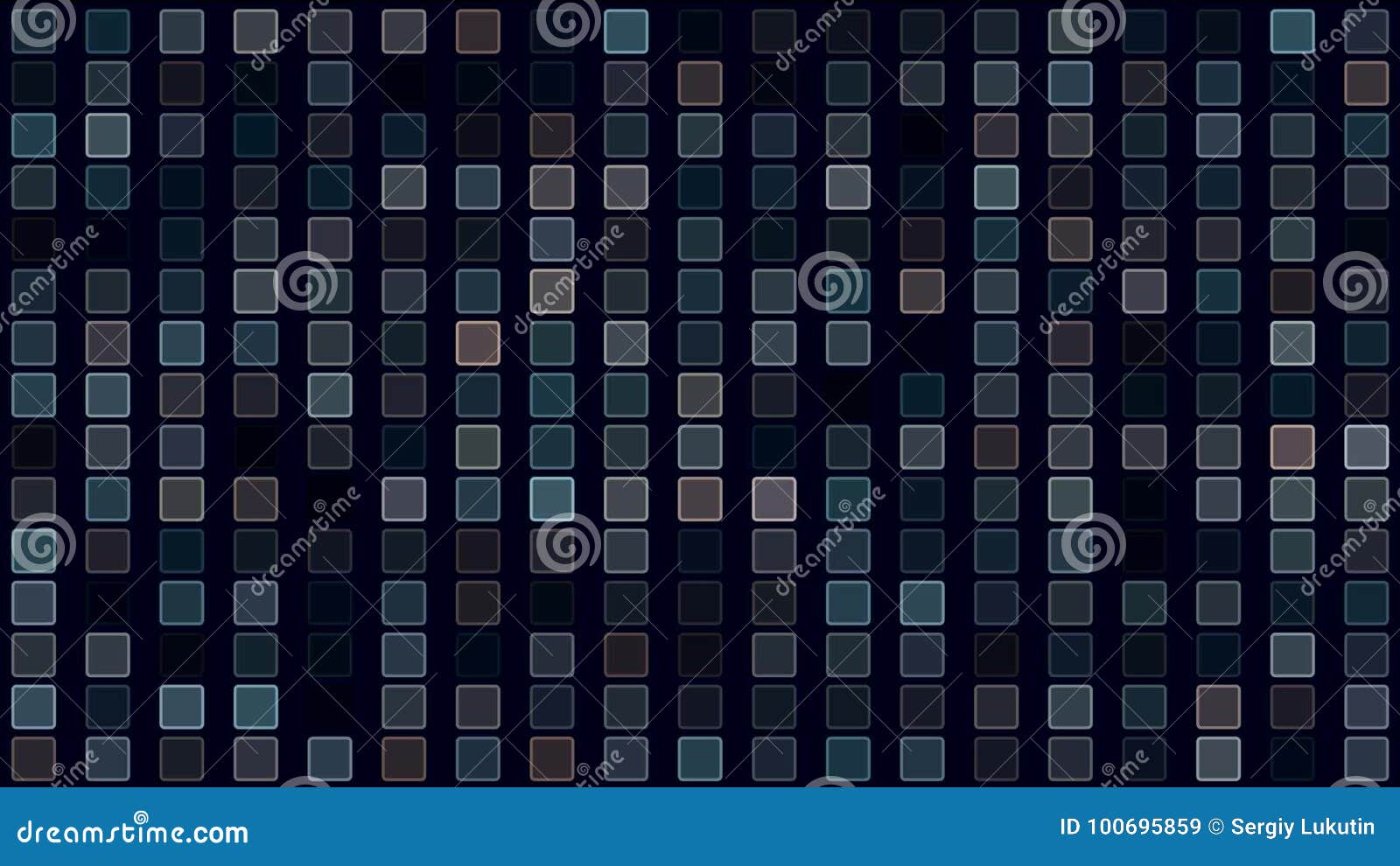 Fading boxes cg stock video. Video of light, display - 100695859