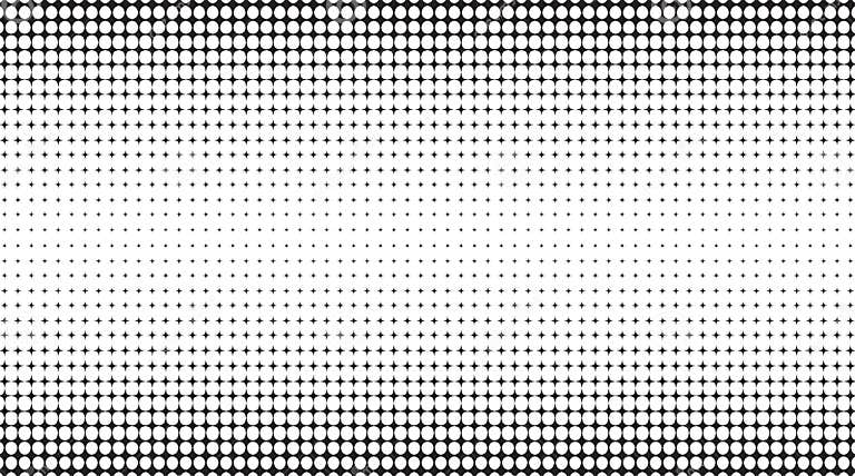 Fading Halftone Star Pattern Texture Background Stock Illustration ...
