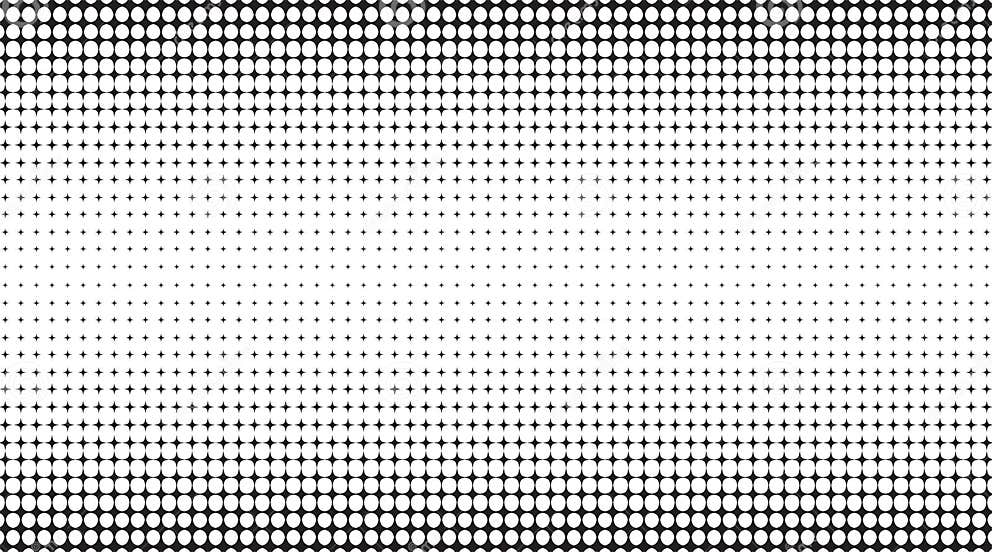 Fading Halftone Star Pattern Texture Background Stock Illustration ...