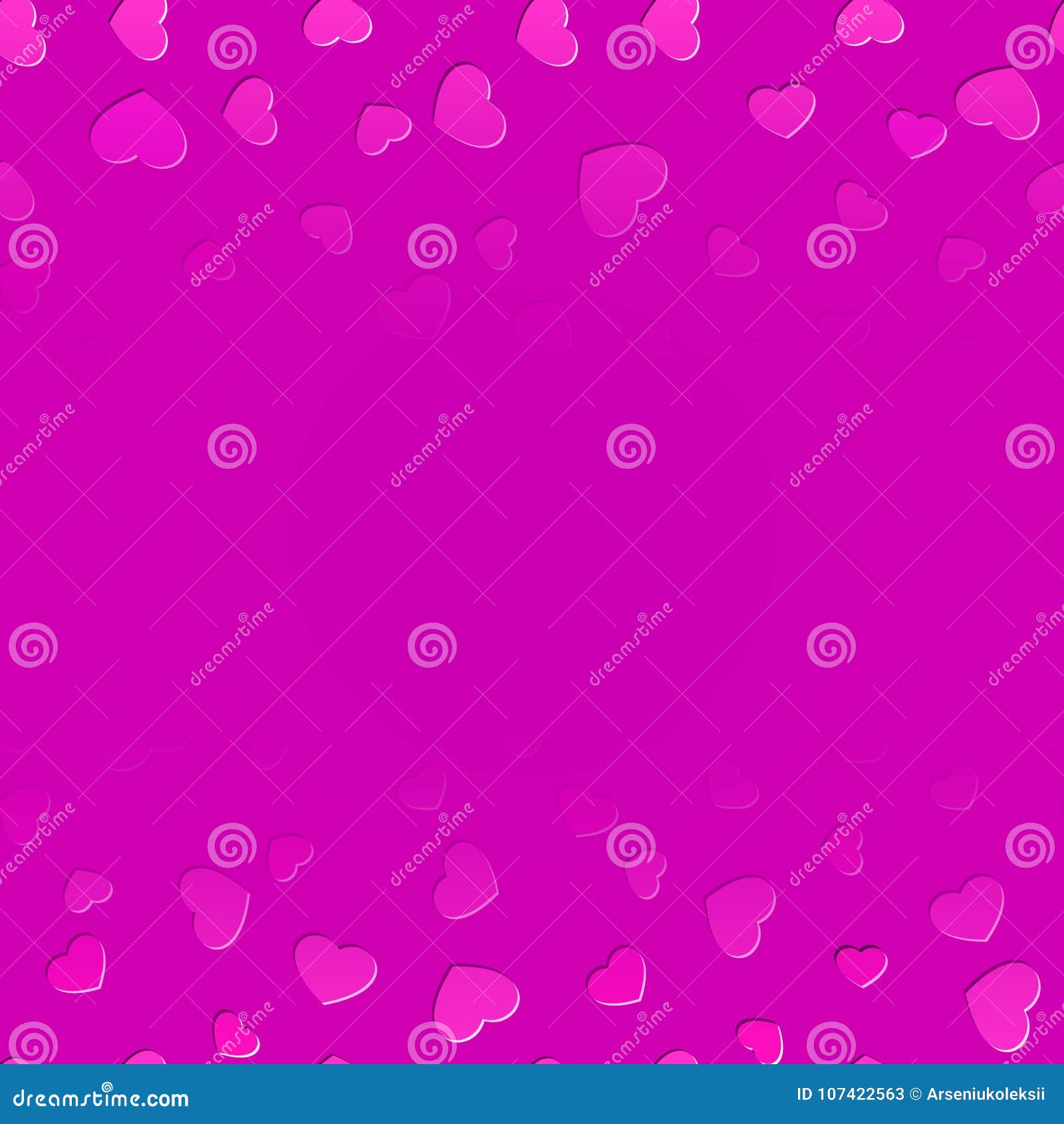 Fading hearts background stock vector. Illustration of decoration ...