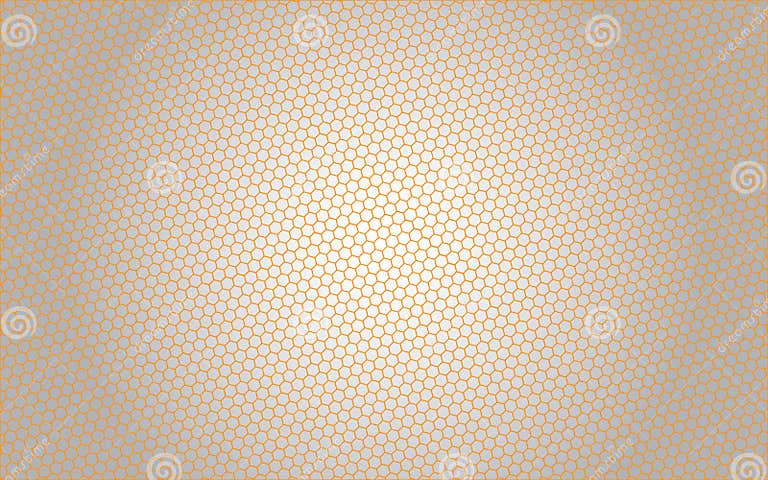 Fading Hexagon Pattern, Seamless Background, Vector Illustration Stock ...