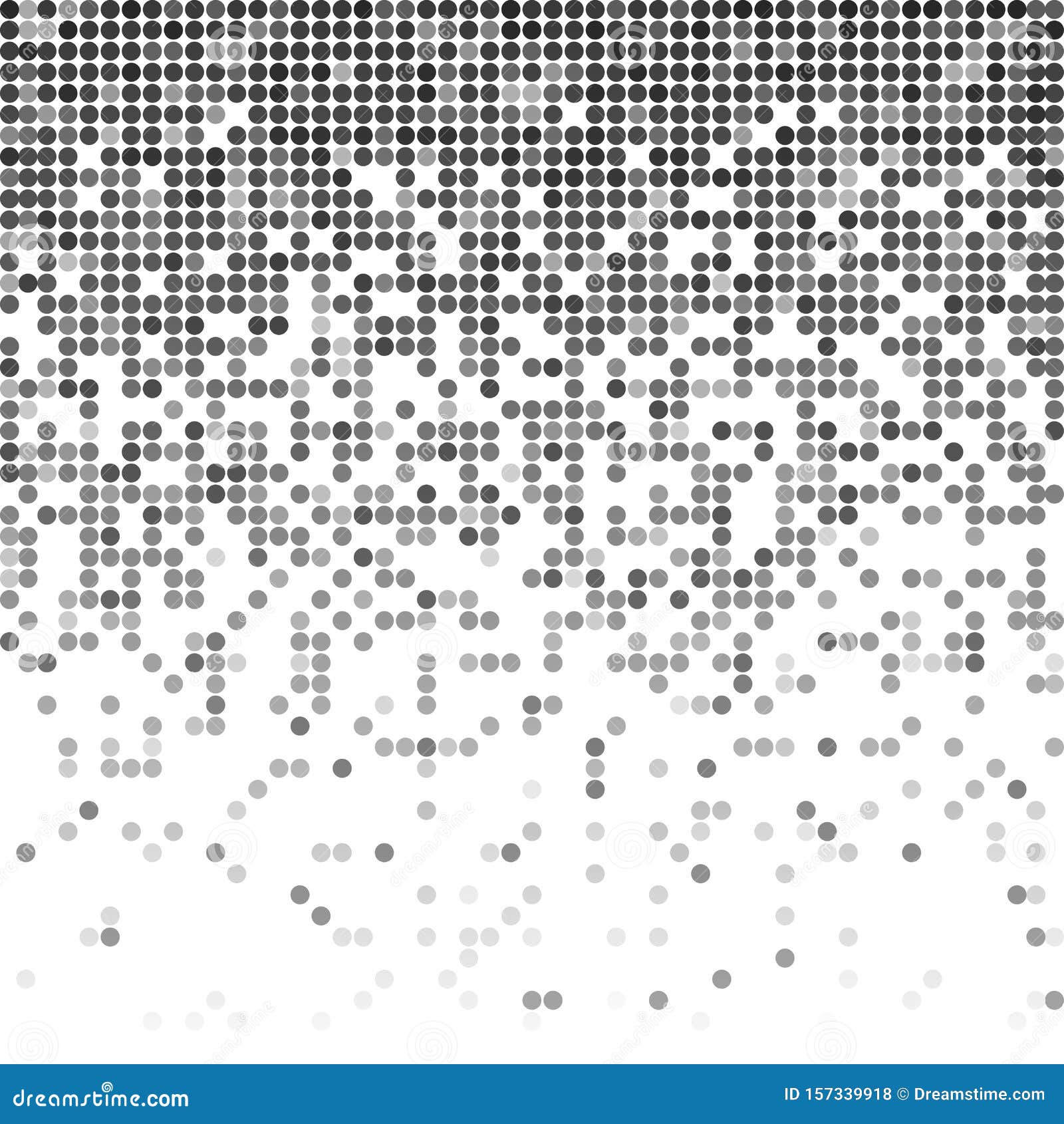 Fading Pixel Pattern Cartoon Vector | CartoonDealer.com #156831405