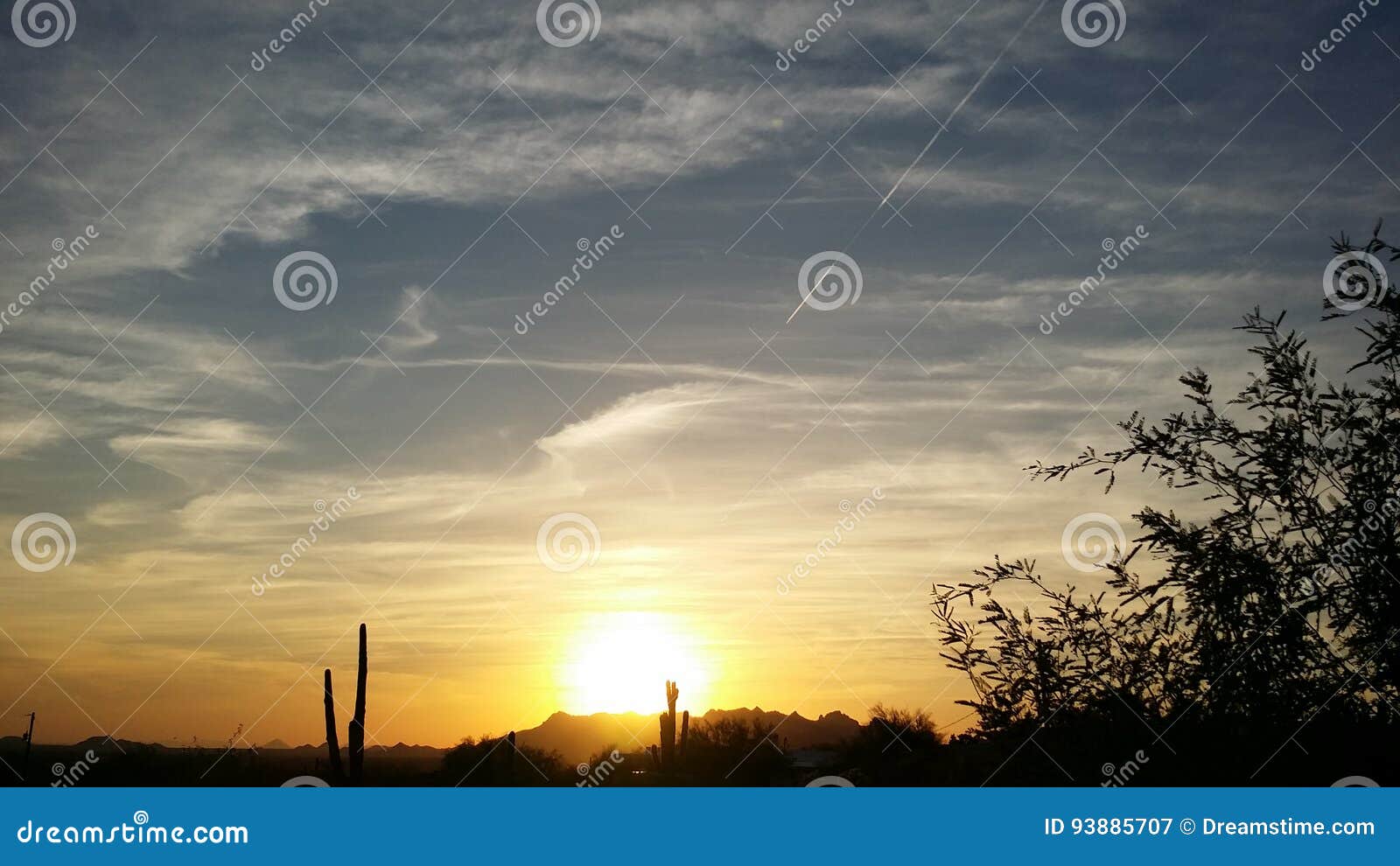 Fading Sunset Glow stock image. Image of sunset, mountain - 93885707