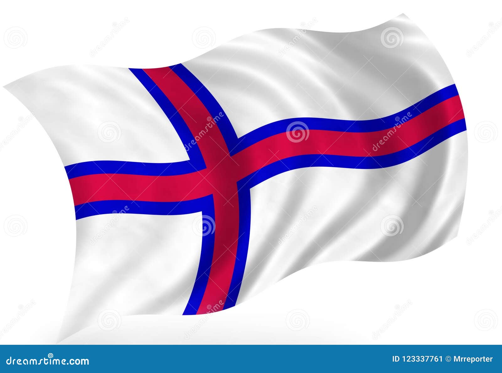 Faeroes stock illustration. Illustration of sign, white - 123337761