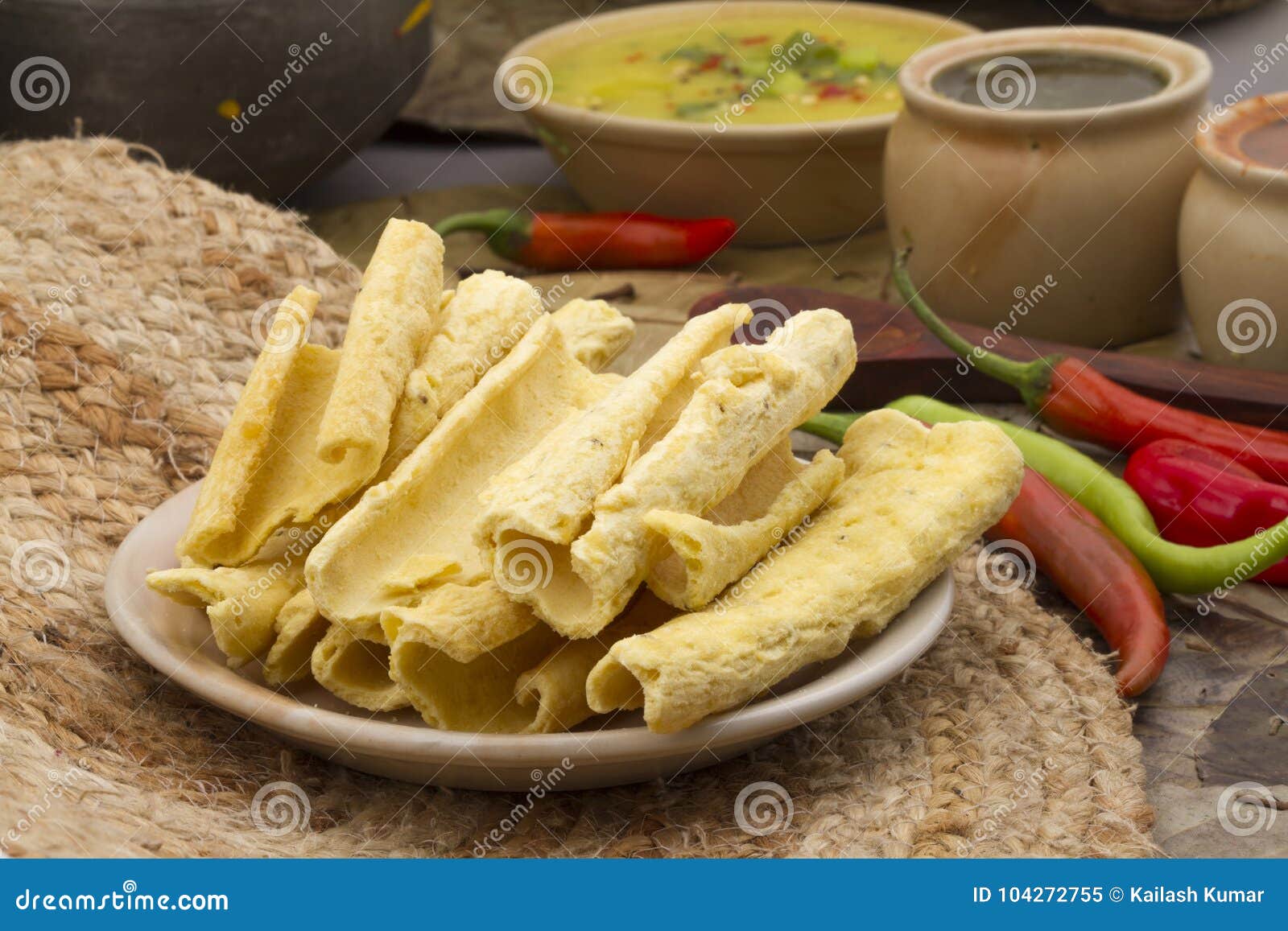 Fafda Food stock image. Image of holi, indian, fafda - 104272755