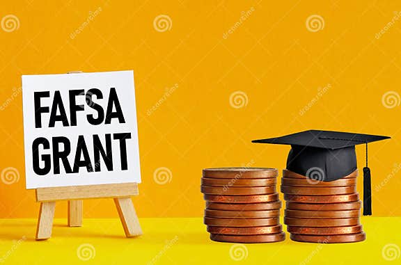 Fafsa Pell Grant is Shown Using the Text Fafsa Grant Stock Image ...