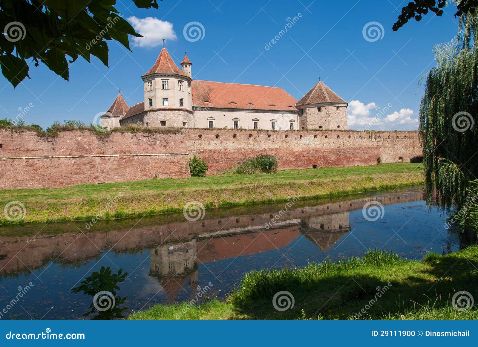 Fagaras Fortress, Romania stock photo. Image of fortress - 29111900