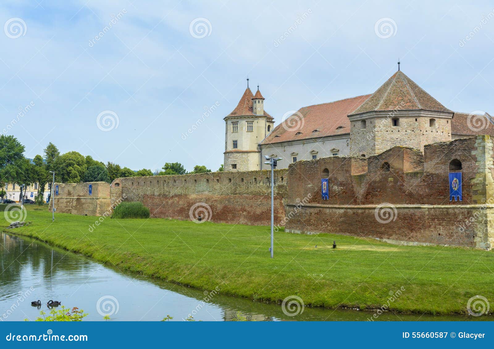 Fagaras Fortress, Transylvania, Romania Editorial Photography - Image ...