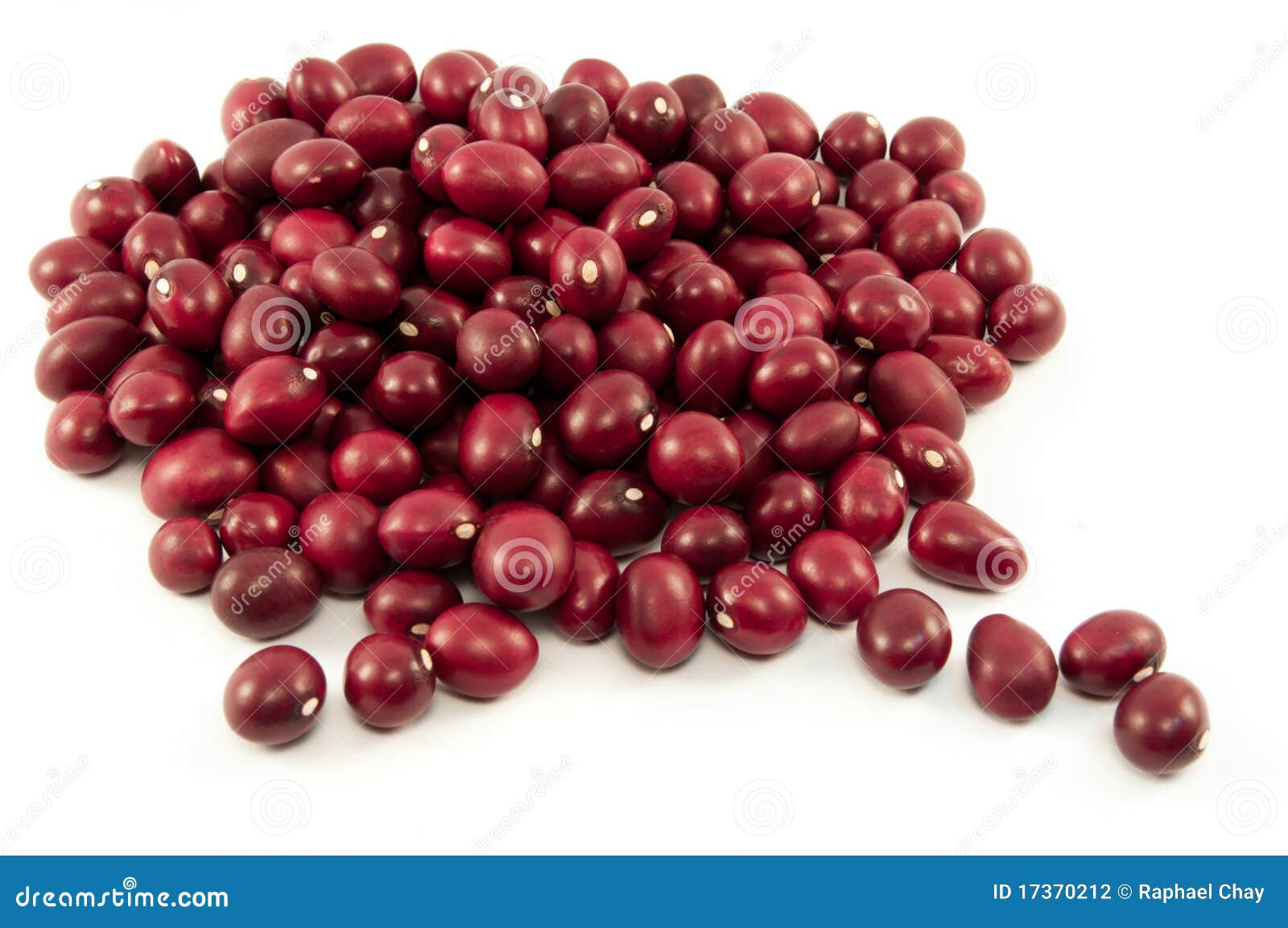 Fagioli Rossi Organici Dal Messico Fotografia Stock - Immagine di ...