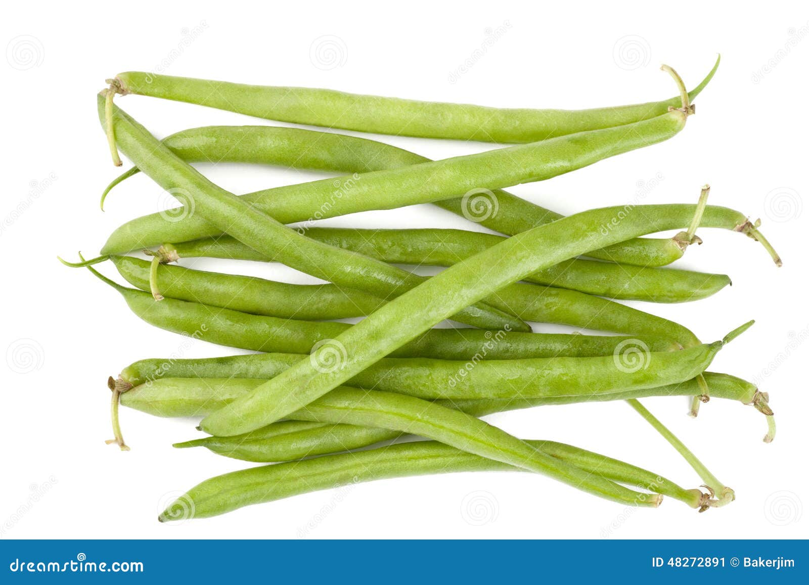 Fagioli verdi freschi immagine stock. Immagine di spazio - 48272891