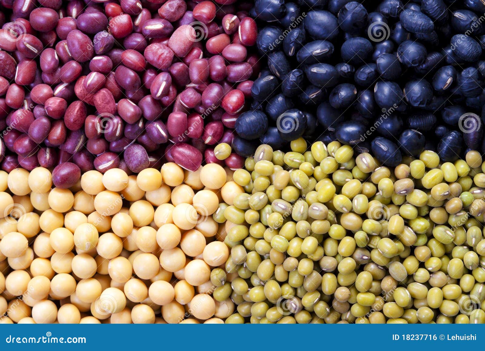 Fagiolo verde e soia fotografia stock. Immagine di alimenti - 18237716