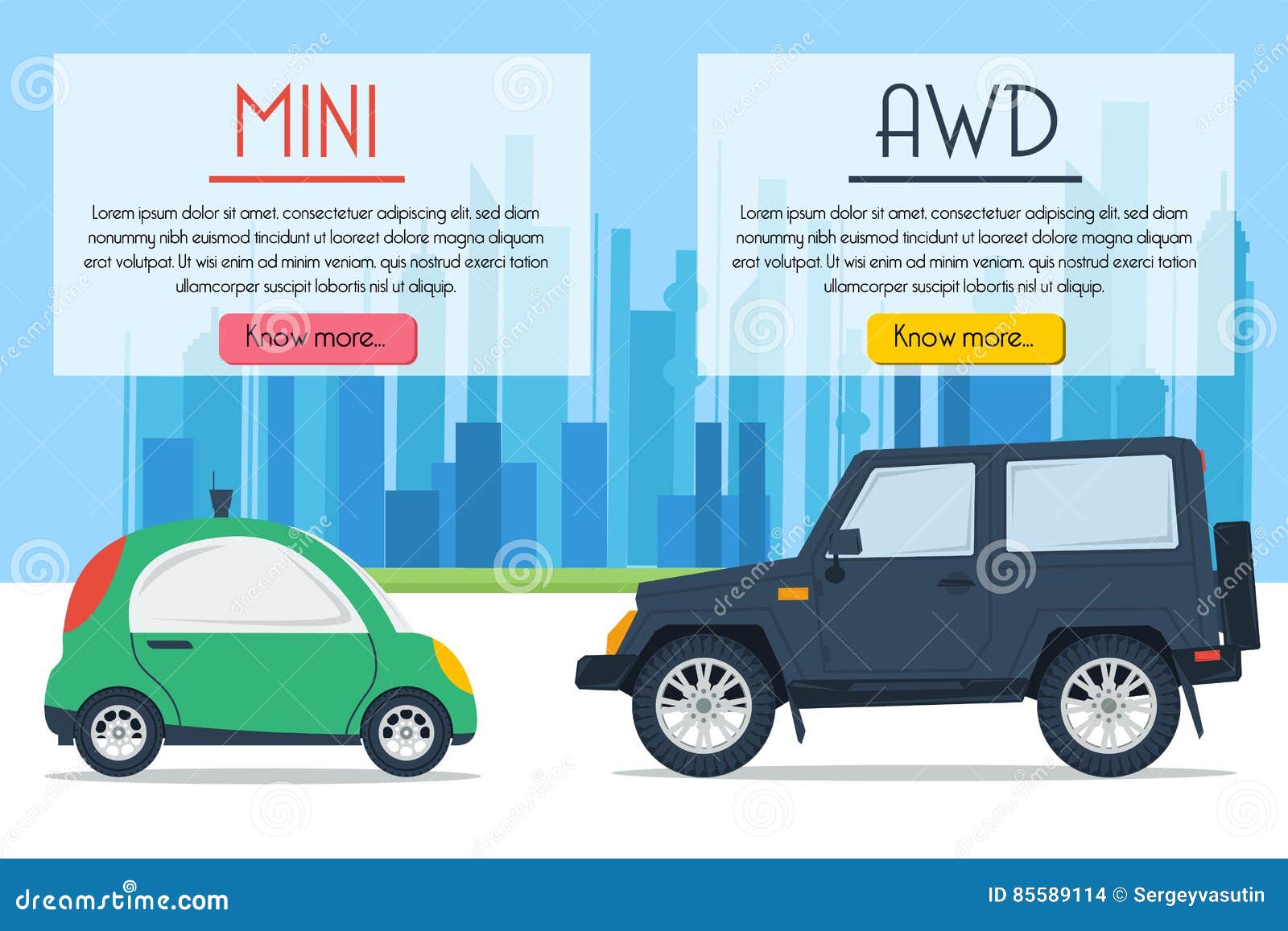 Fahnenschablone - MINI Gegen AWD Auto Vektor Abbildung - Illustration ...