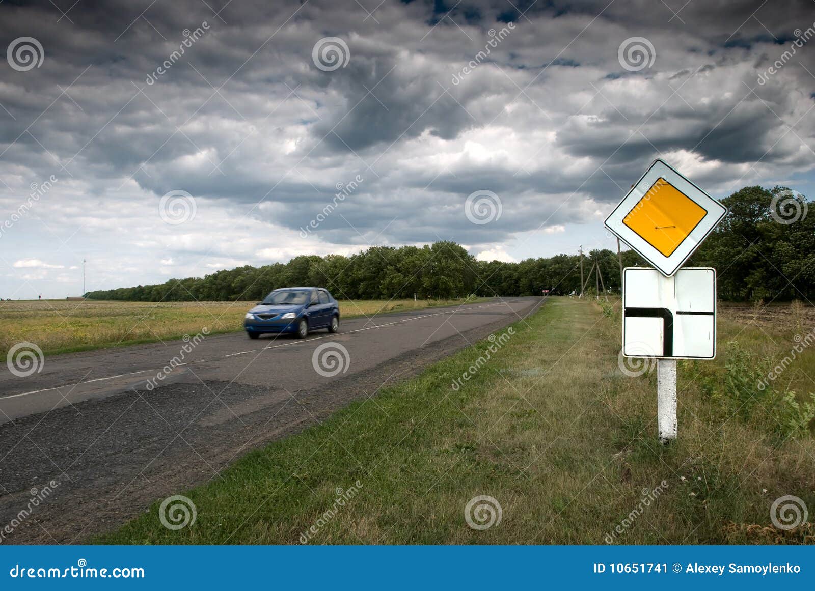 Fahrbahn stockbild. Bild von kurve, horizontal, farbe - 10651741
