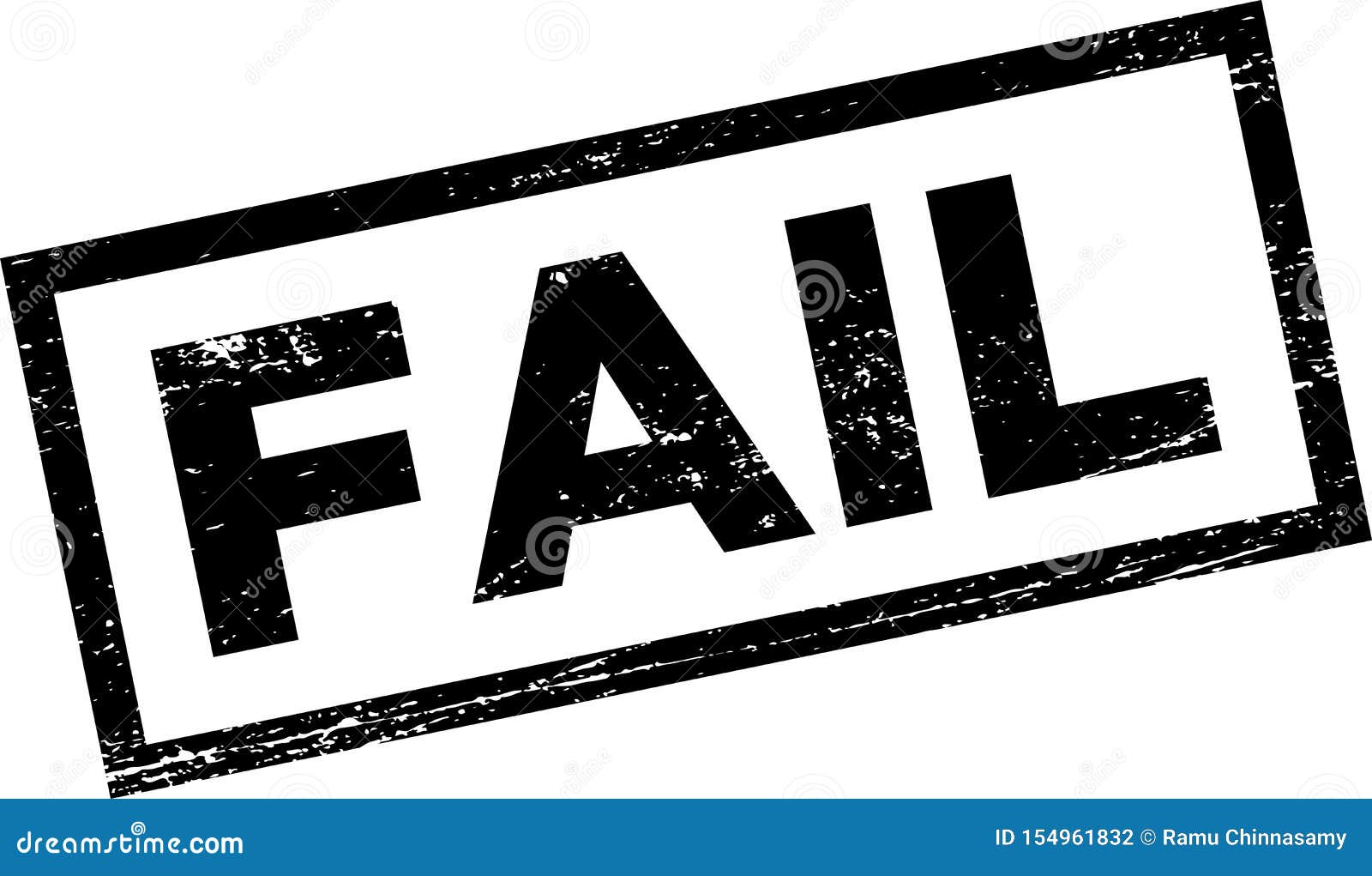 Fail Stamp Vector Illustration | CartoonDealer.com #154961832