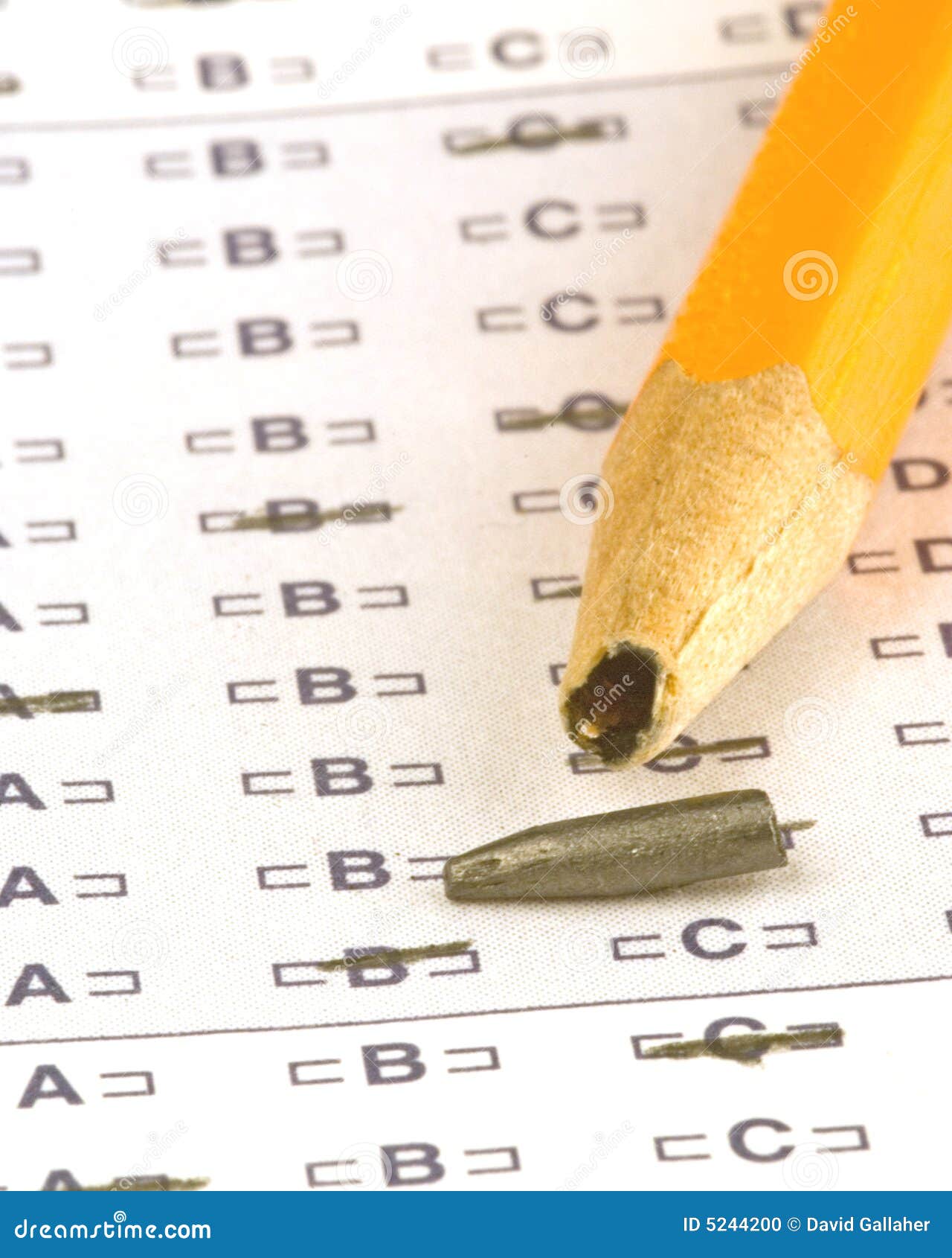 Fail stock photo. Image of school, pencil, paper, fail - 5244200
