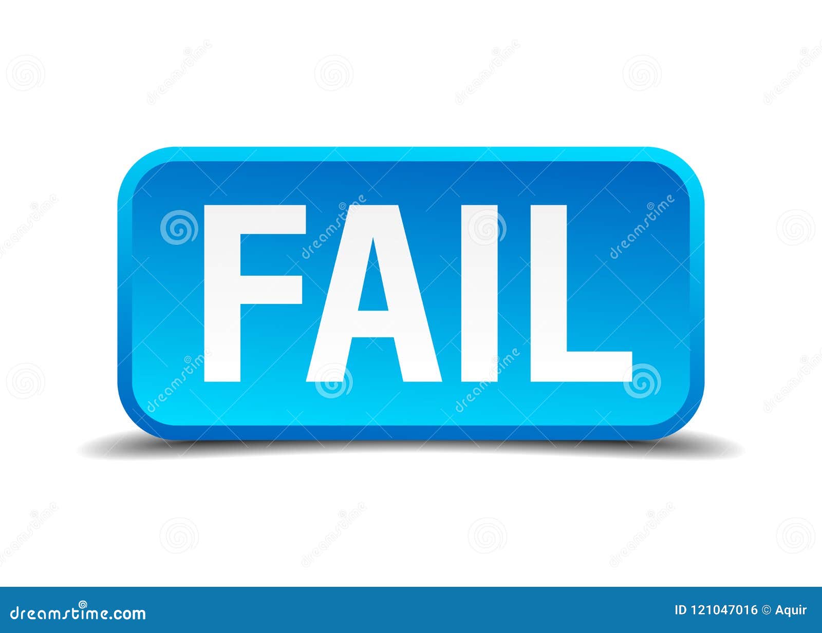 Fail button stock vector. Illustration of background - 121047016