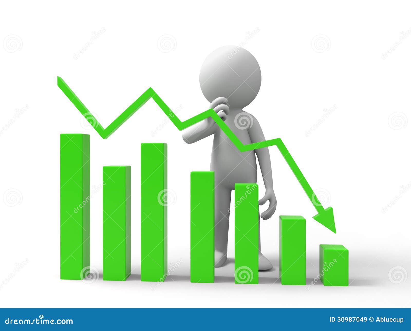 Fail chart stock illustration. Illustration of finance - 30987049