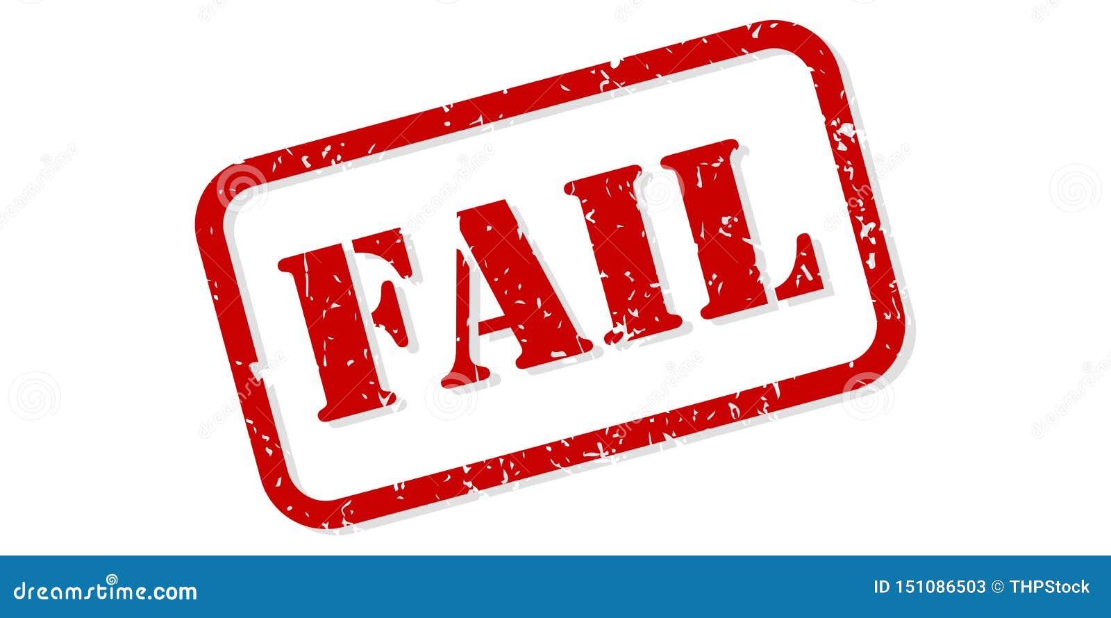Fail Rubber Stamp Vector stock vector. Illustration of text - 151086503