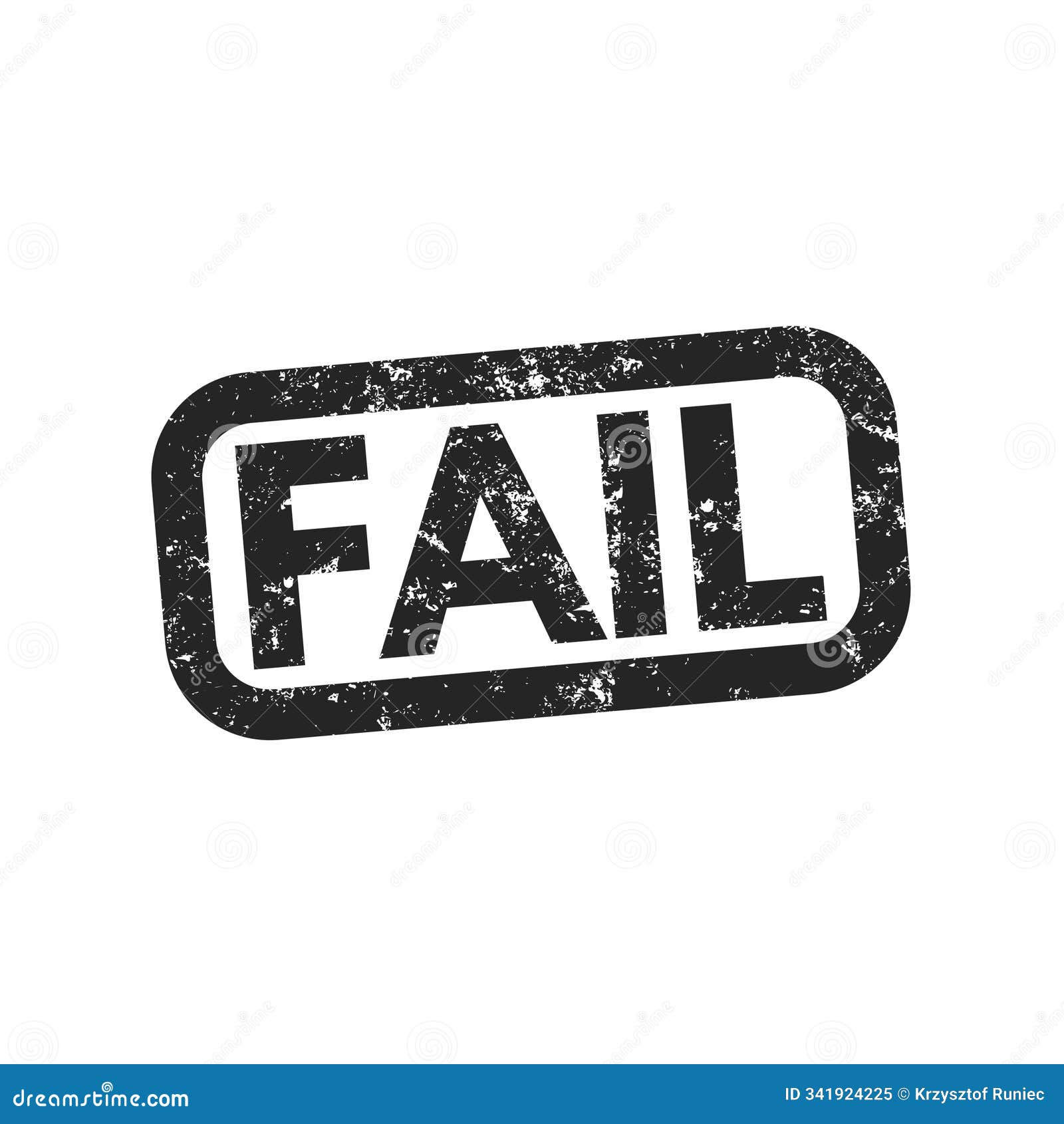 Fail - - Rubber Stamp - Vector Illustration Stock Illustration ...