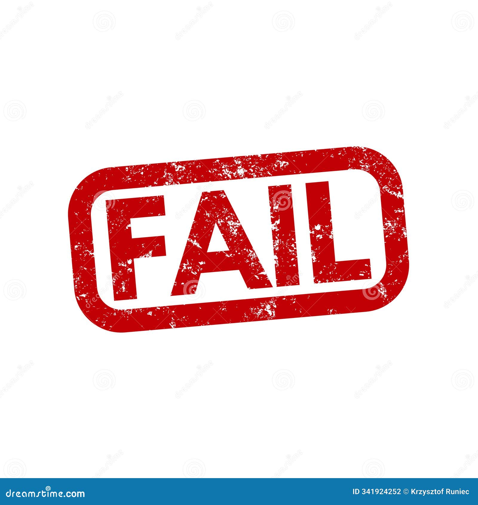 Fail - - Rubber Stamp - Vector Illustration Stock Illustration ...