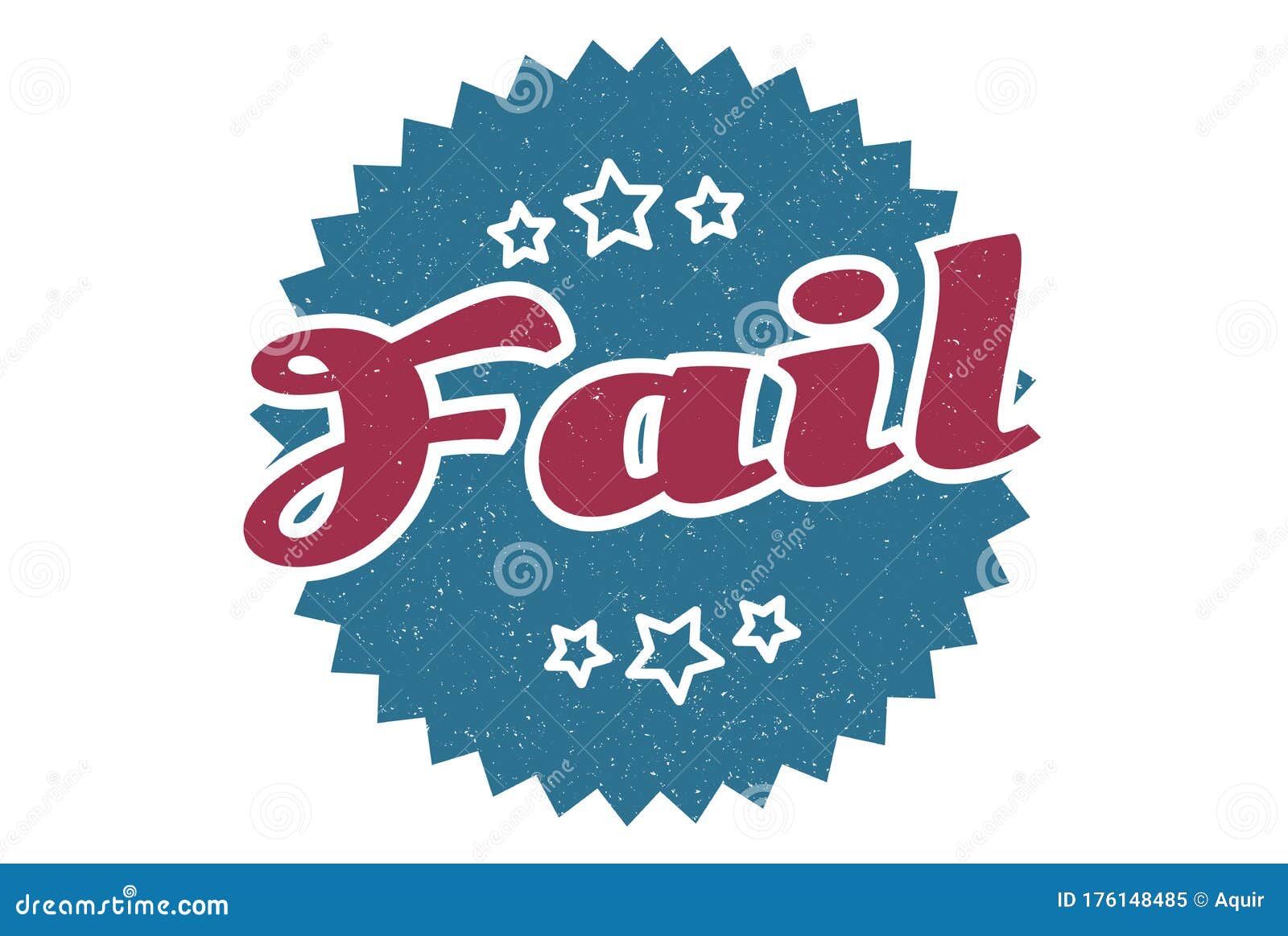 Fail Sign. Fail Vintage Retro Label Stock Vector - Illustration of ...