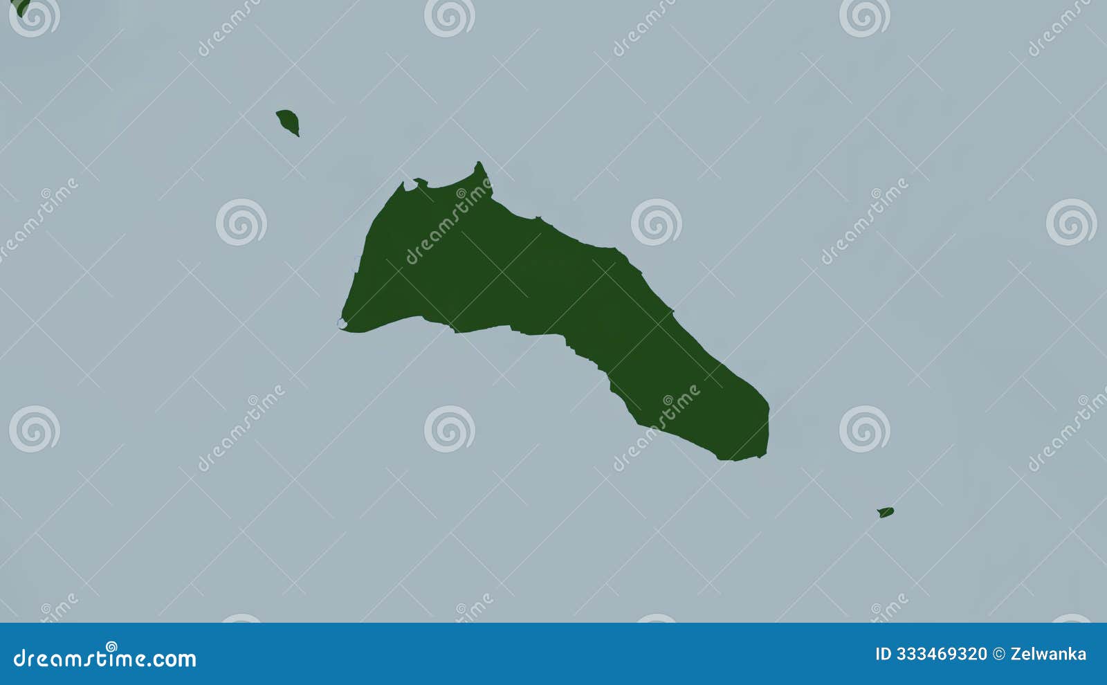 Failaka Island. Kuwait. Physical Stock Illustration - Illustration of ...