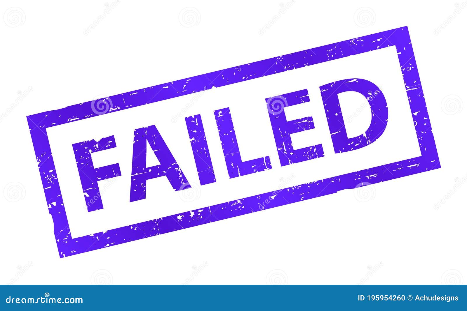 Failed grunge stamp seal stock vector. Illustration of background ...